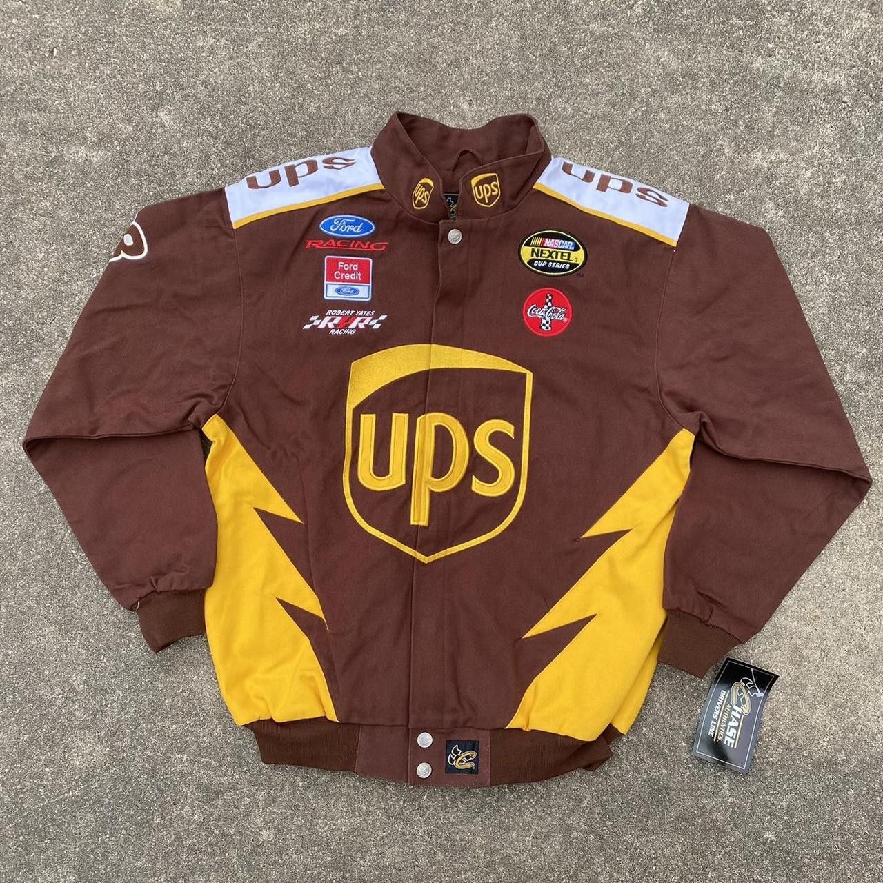 Chase Authentics UPS Dale Earnhardt Nascar Racing jacket | Grailed