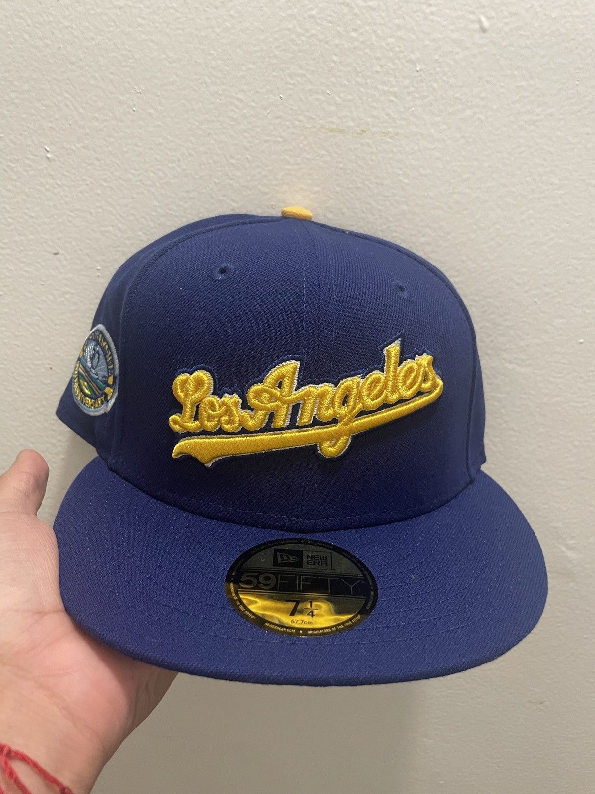 New Era Los Angeles Rams Script Hat Club Los Angeles Exclusive | Grailed