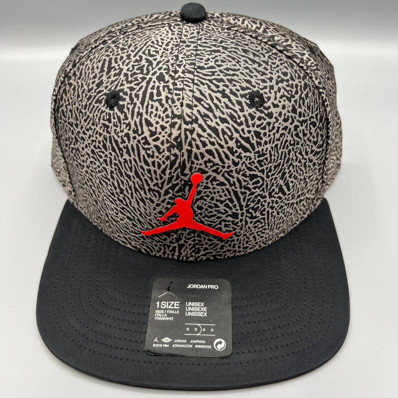 Jordan Brand Air Jordan Pro Hat Men Jumpman Cement Elephant Snap Back ...