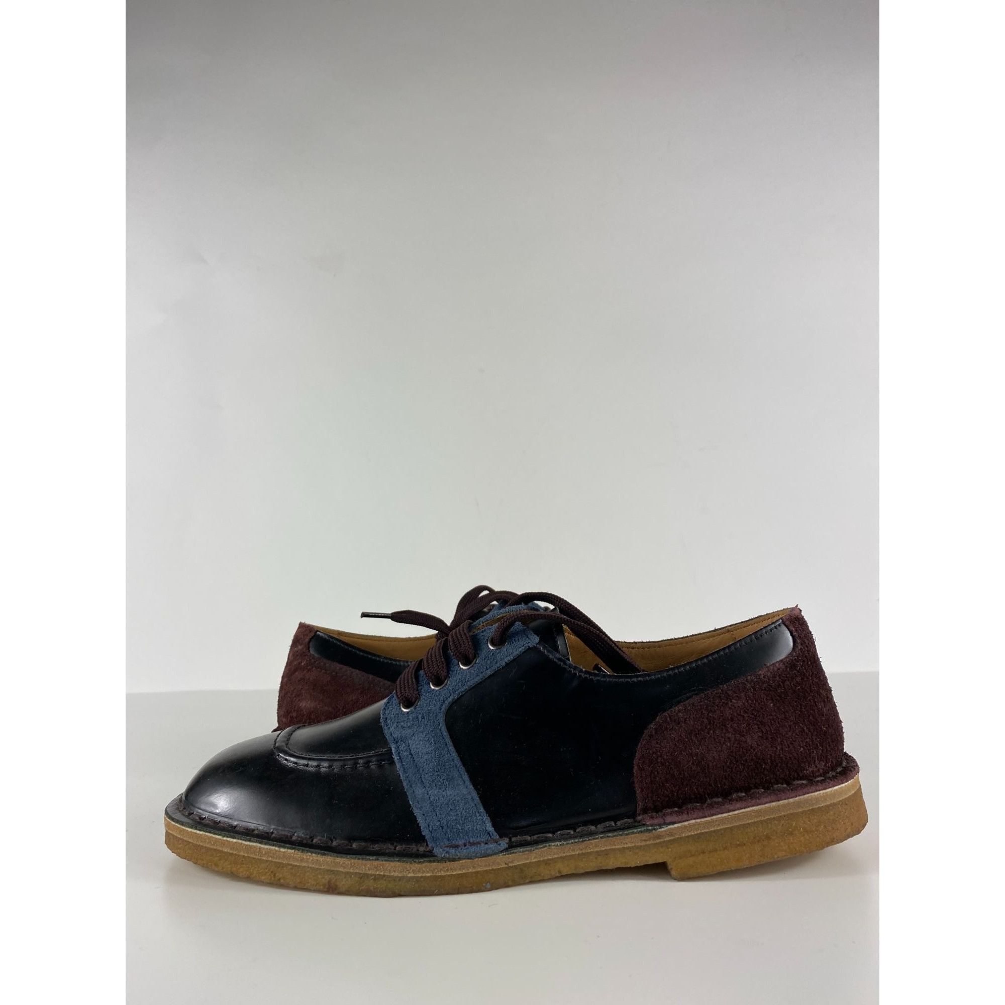 Prada Prada Crepe Sole Colorblock Oxfords Brogues Derby Dress Shoe ...