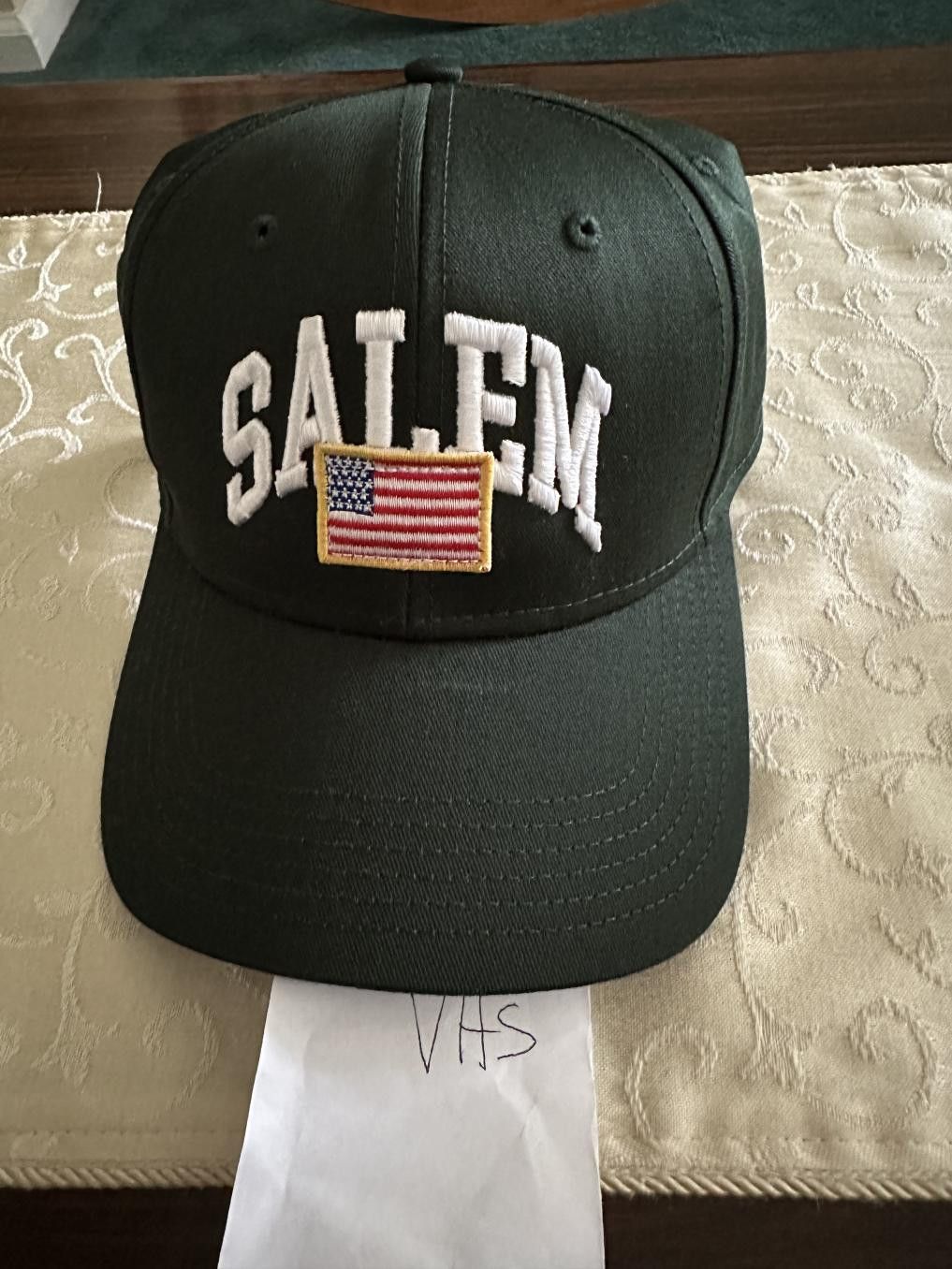 Drain Gang Salem S4lem Flag Hat Green | Grailed