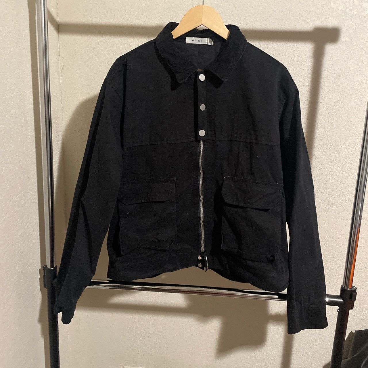 Mnml Mnml Cropped Utility Work Jacket Grailed