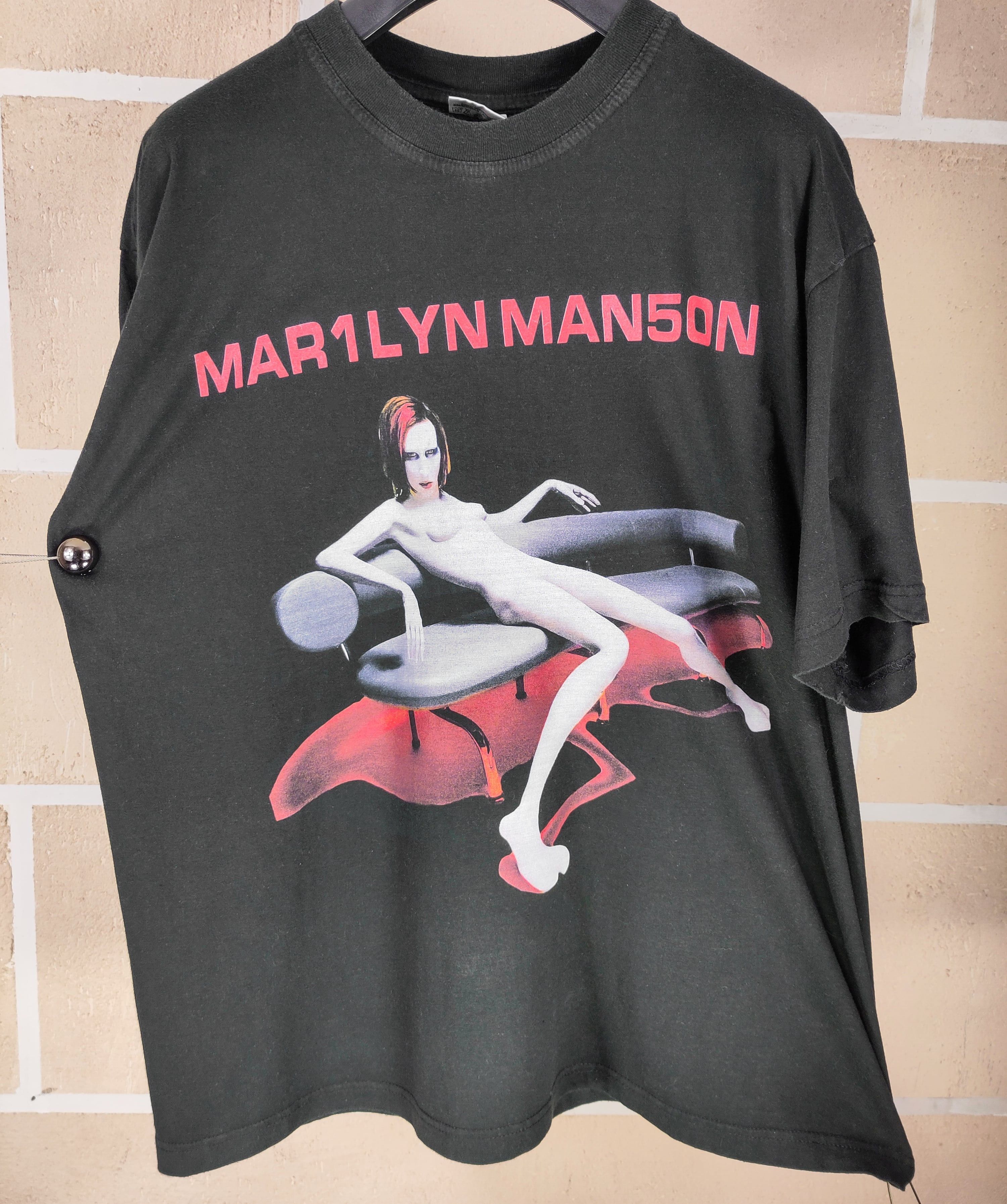 Band Tees Marilyn Manson "Mechanical Animals" | Grailed