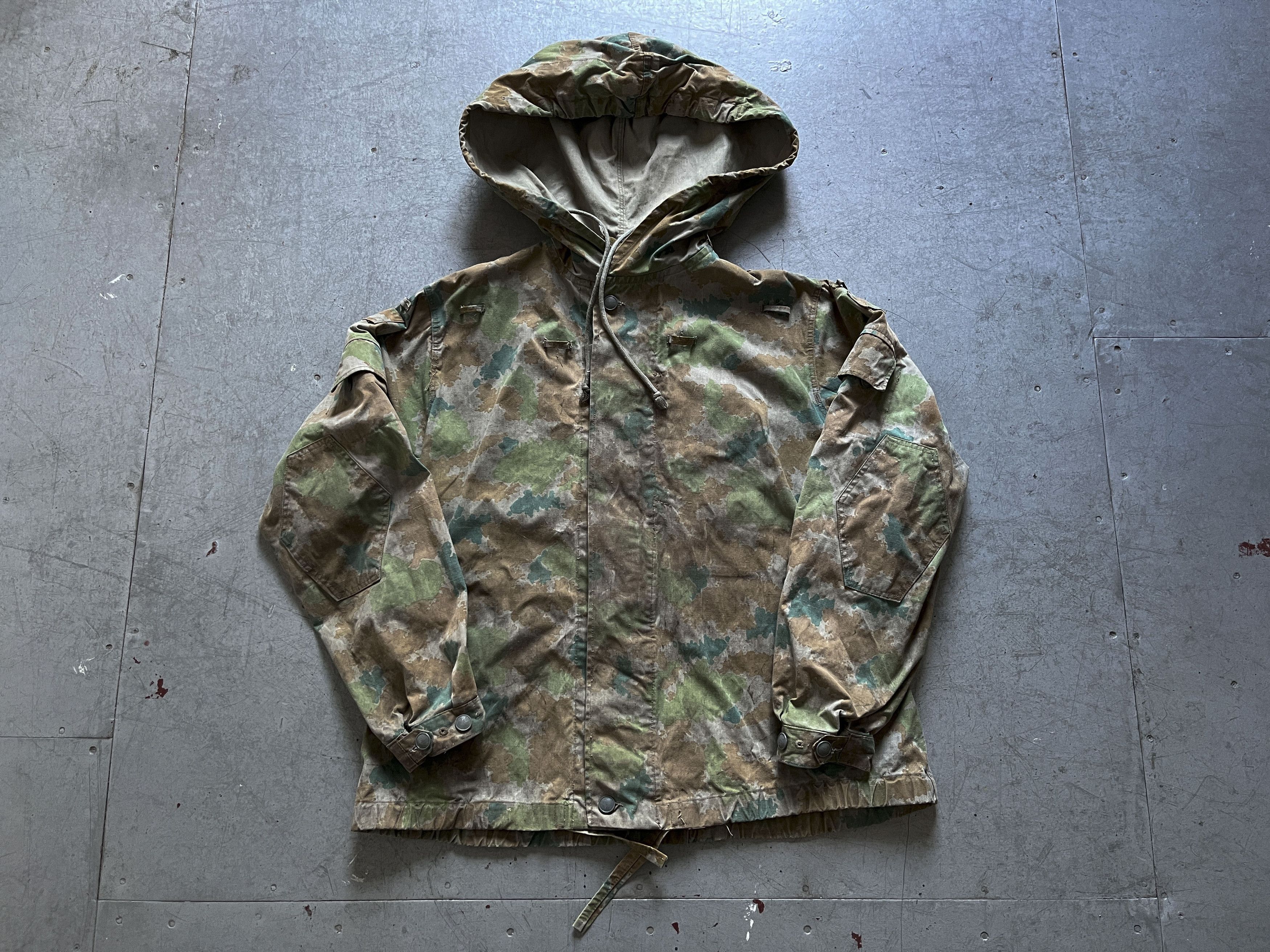 Vintage 60s Vintage East German Army NVA Blumentarn Camo Parka | Grailed