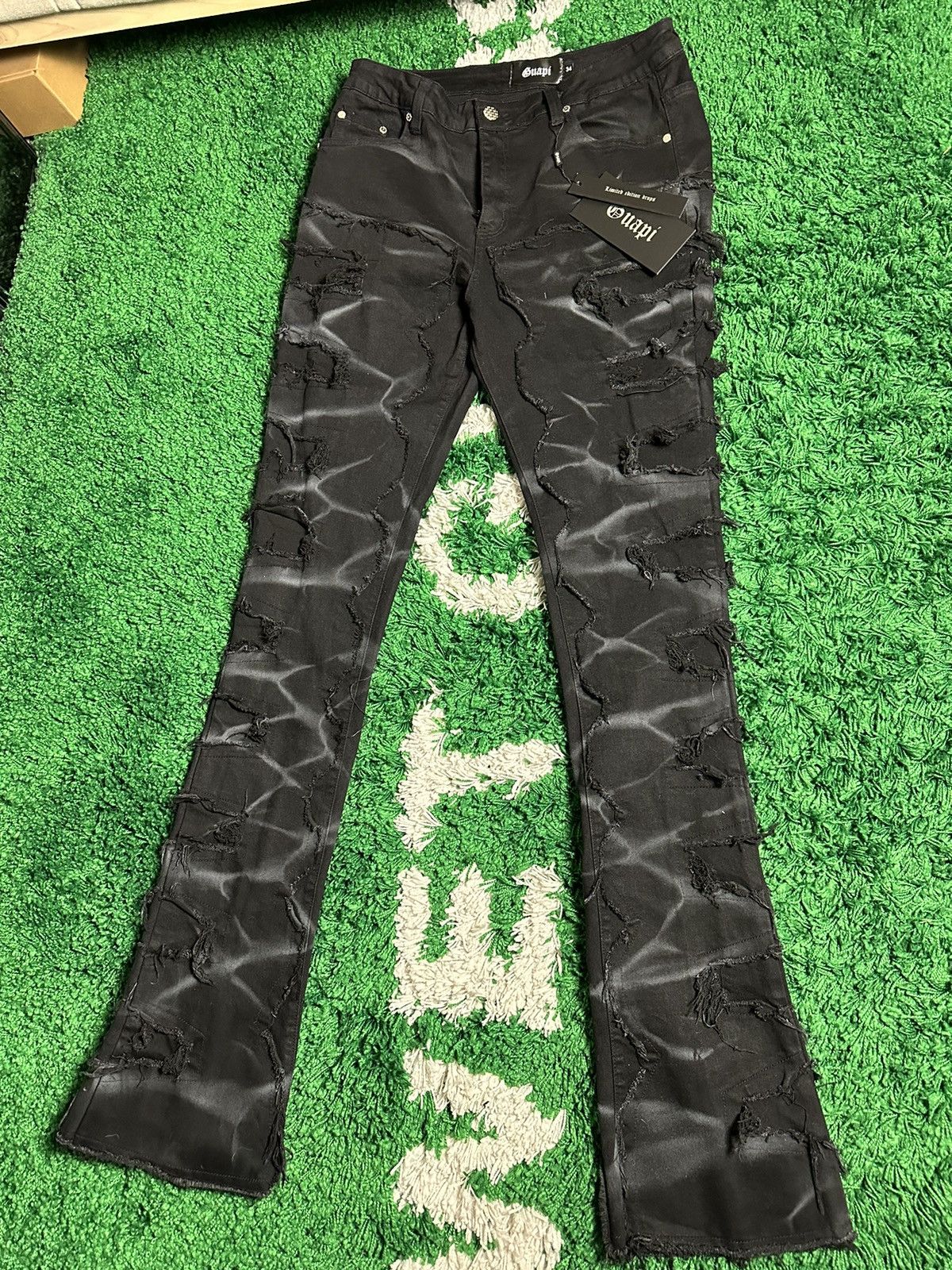 Streetwear Guapi Stack Jeans | Grailed