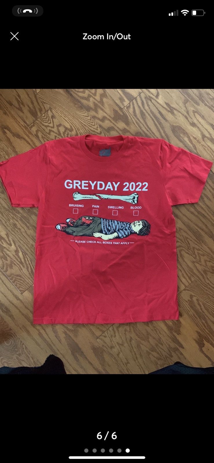G59 Records $uicideboy$ - Grey Day 2022 - Symptoms T Shirt | Grailed