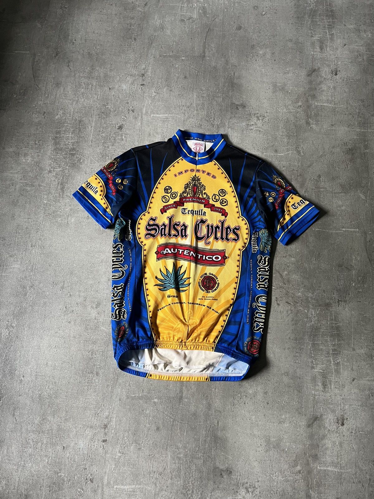 Jersey × Streetwear × Vintage Vintage Salsa Cycles Jersey zip up 90s ...
