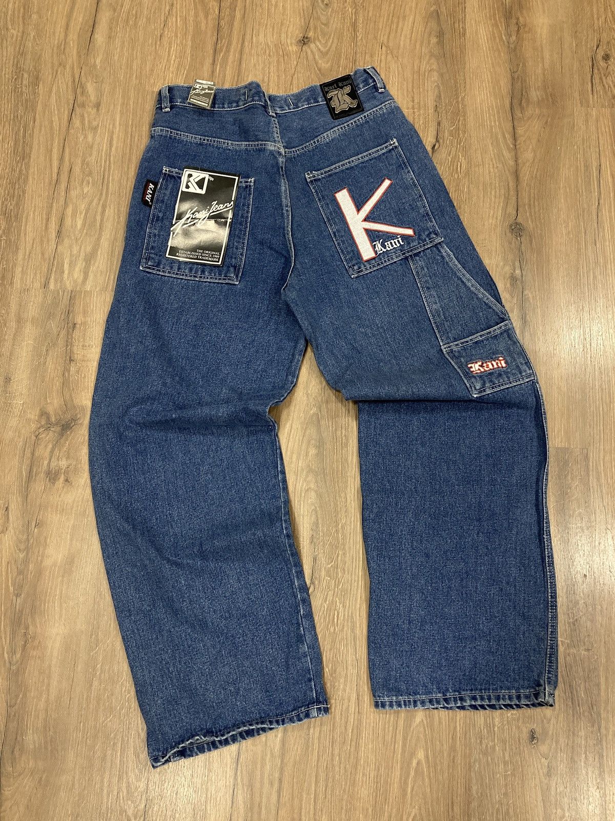 Jnco × Karl Kani × Vintage Vintage Karl Kani ultra baggy carpenter ...
