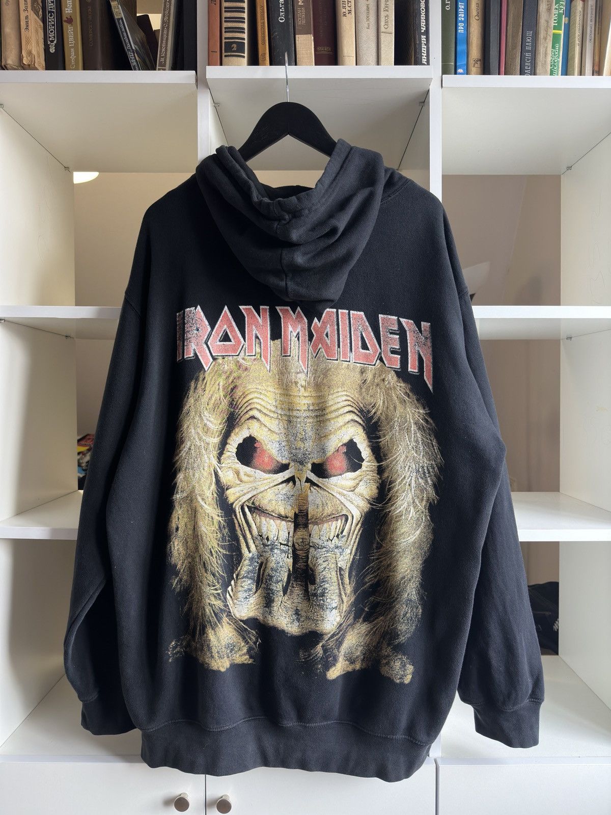 Band Tees × Iron Maiden × Vintage VTG IRON MAIDEN TROOPER BIG FACE ...