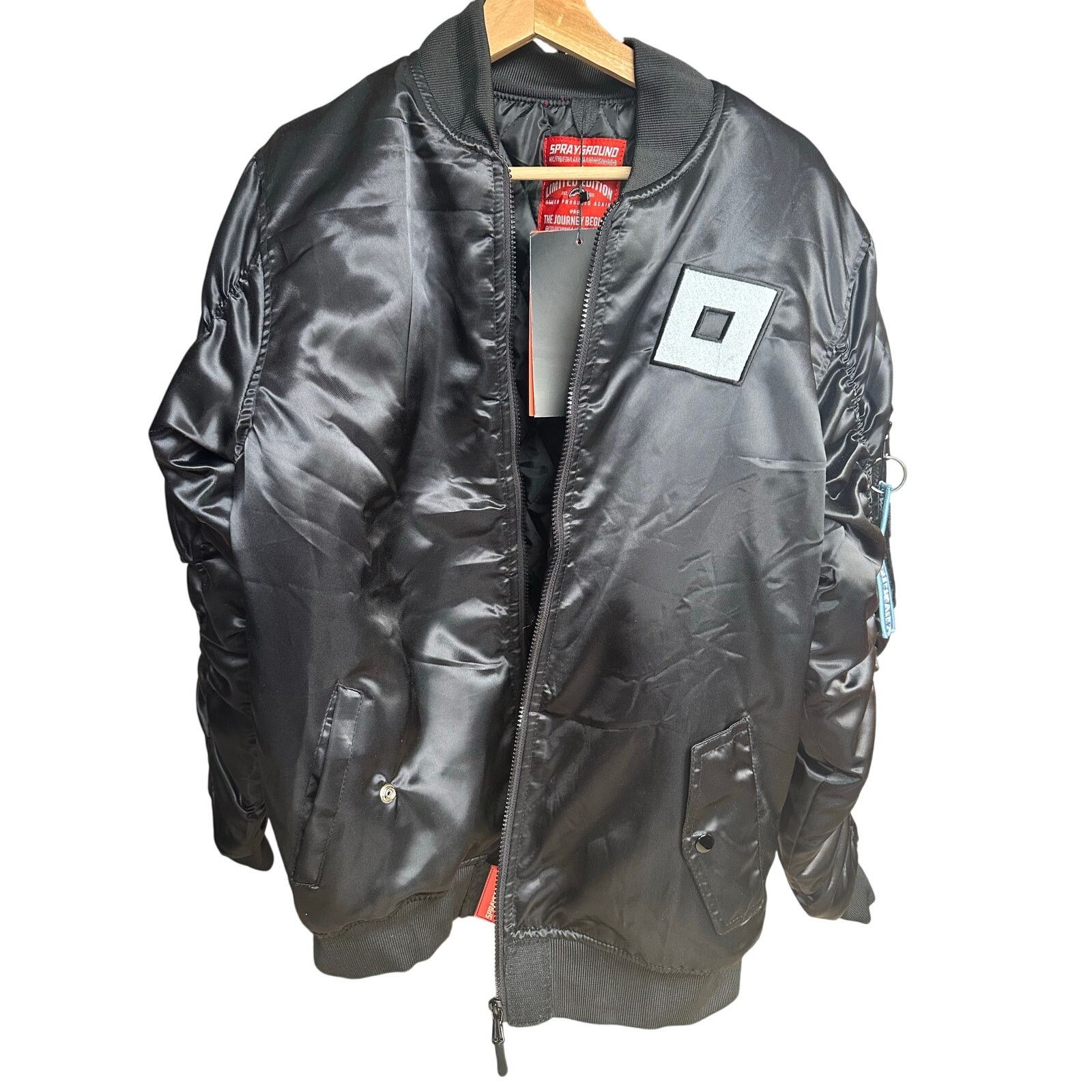 Sprayground RARE Roblox Sprayground Bomber Jacket - Size M - New | Grailed