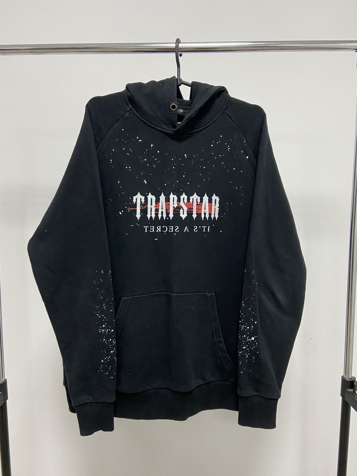 Vintage Trapstar London Its a Secret Vintage Hoodie Logo Big Hood | Grailed