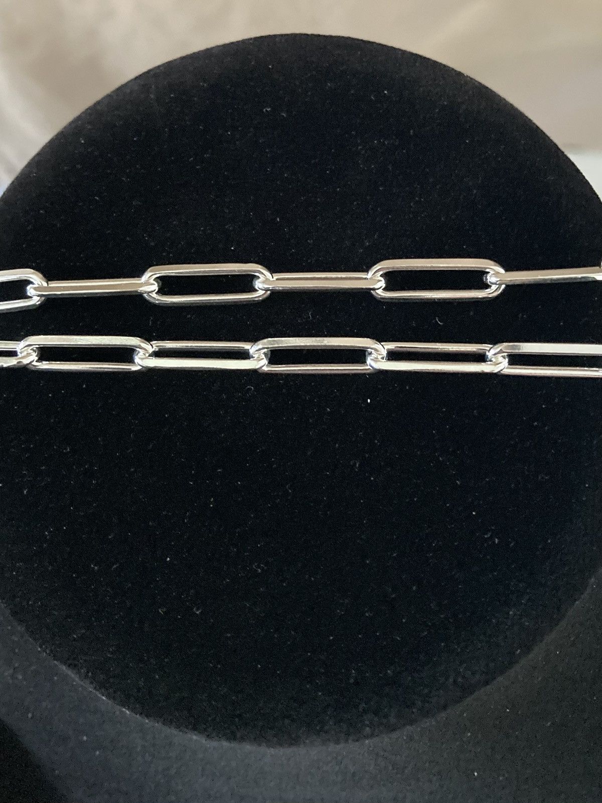 Jewelry Real Solid Silver Chain Paper Clip Necklace 20in 6mm 925 | Grailed