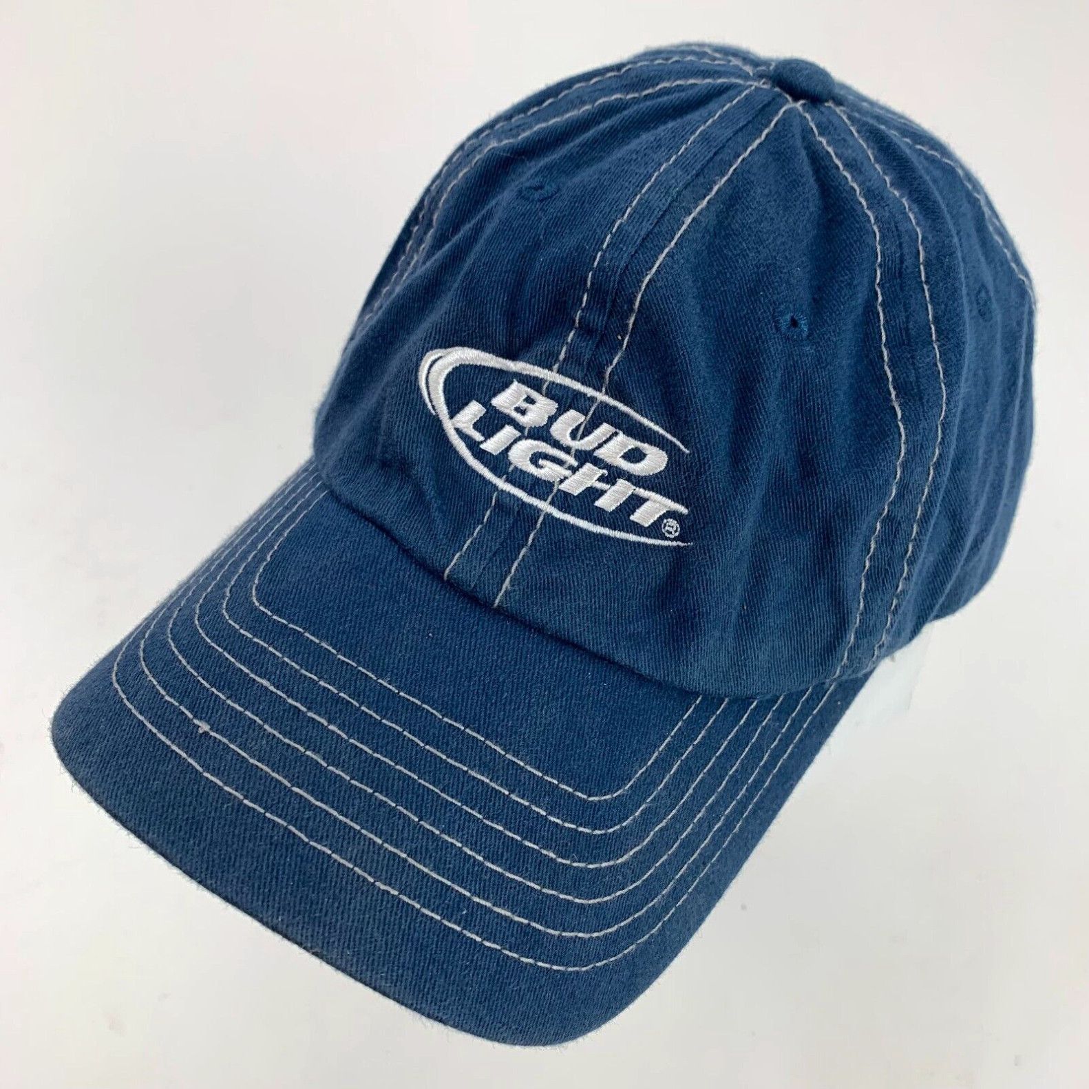 Vintage Bud Light Beer Blue Ball Cap Hat Adjustable Baseball | Grailed