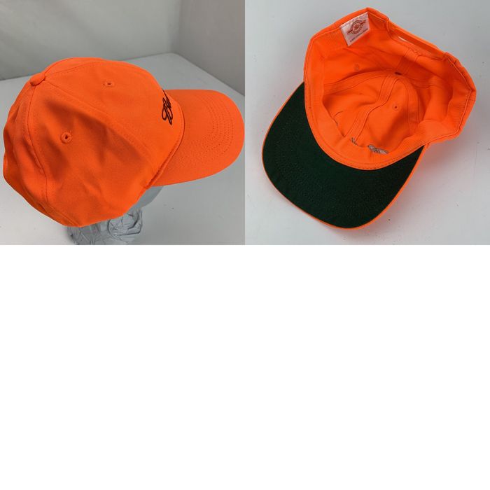 Budweiser Budweiser Beer 2002 Orange Ball Cap Hat Snapback Baseball ...