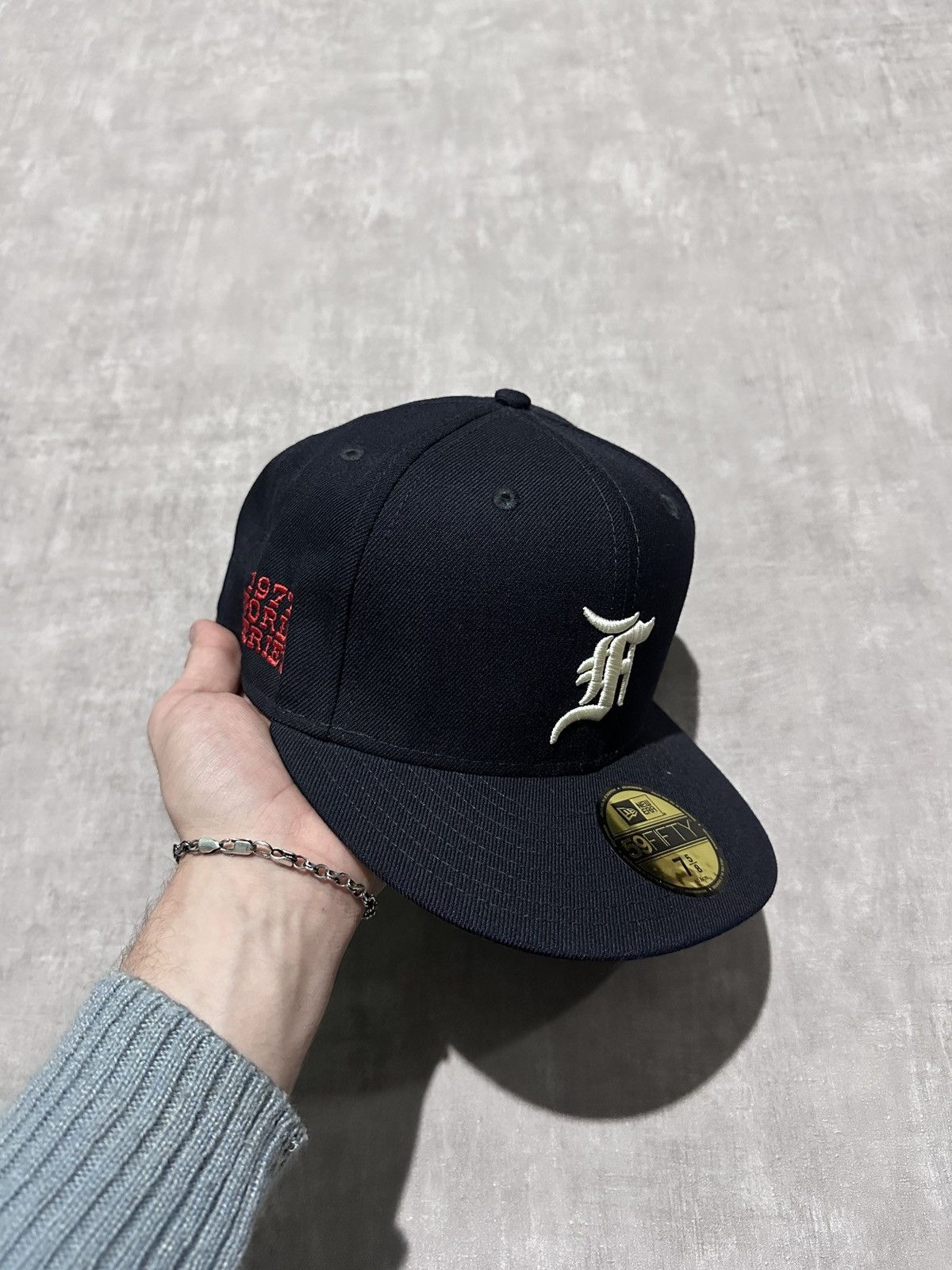 New Era 8 New Era Fear of God Essentials Fitted Cap 59FIFTY | Grailed
