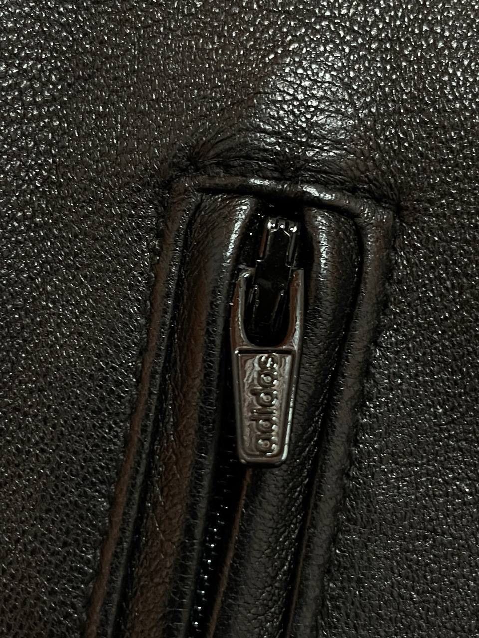 Adidas EXTRMLY RARE A-15 ADIDAS LEATHER TRACK PANTS RUN DMC | Grailed