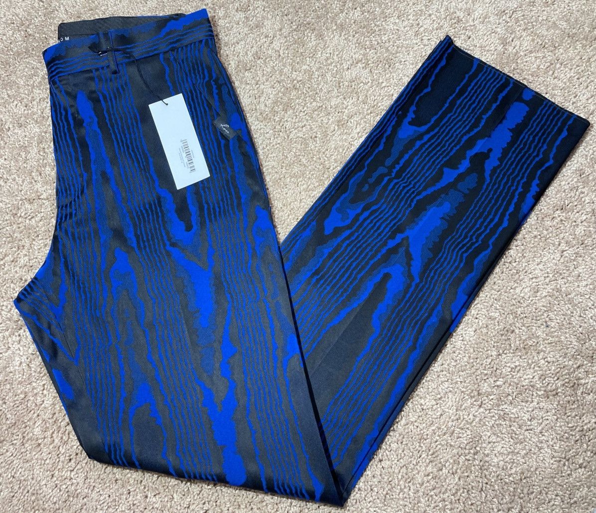 Martine Rose New AW24 Martine Rose Relaxed Tailored Trouser Tree Print ...