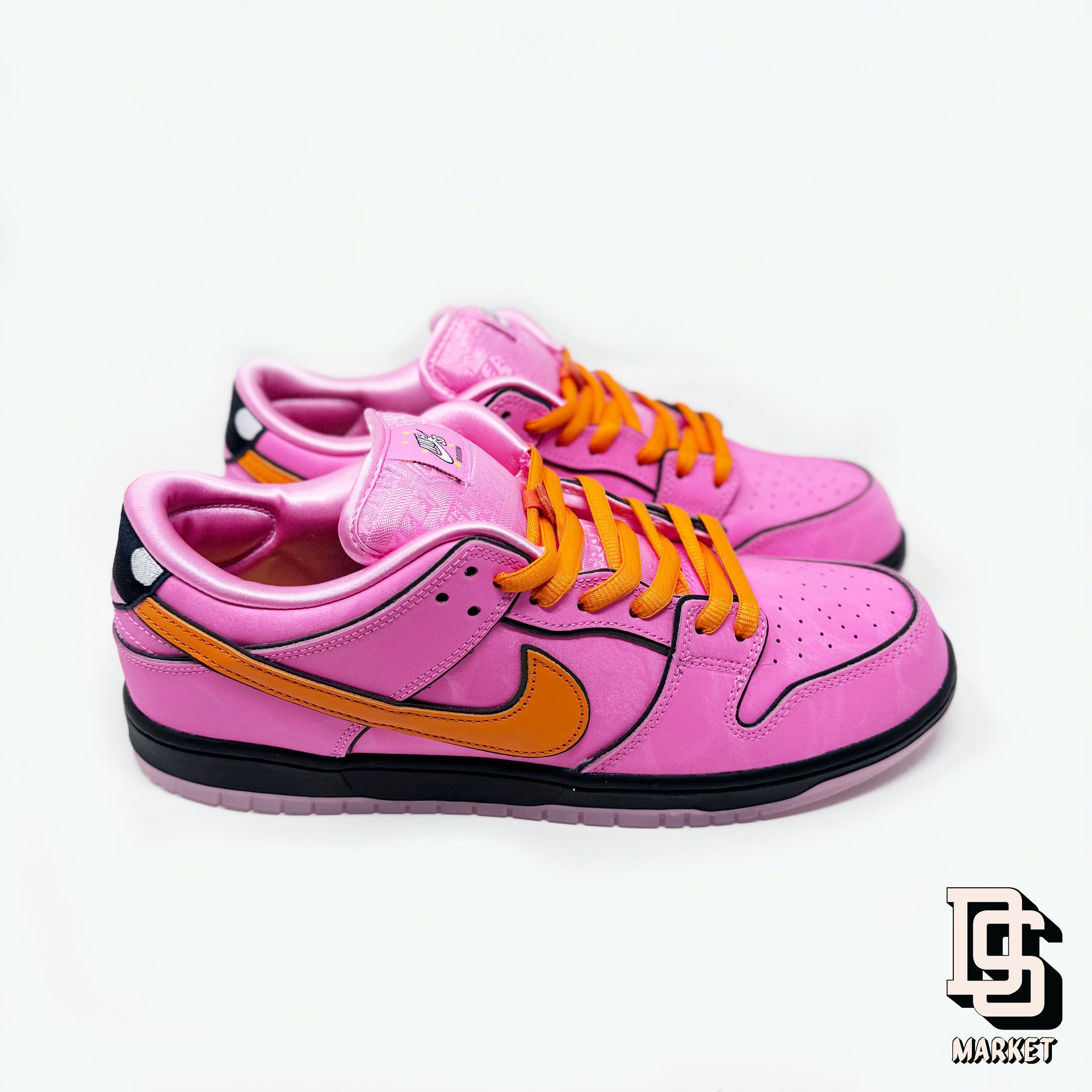 Nike NIKE SB DUNK LOW PRO THE POWERPUFF GIRLS PPG BLOSSOM PINK | Grailed