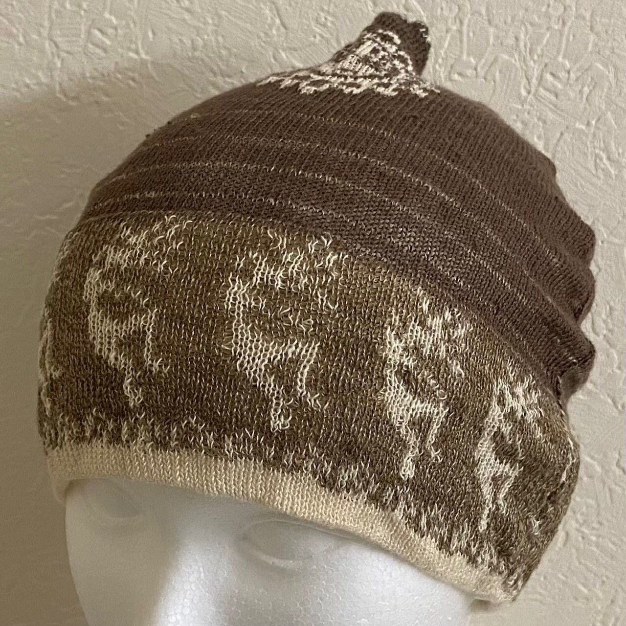 Kapital KAPITAL Navajo native beanie knit hat | Grailed