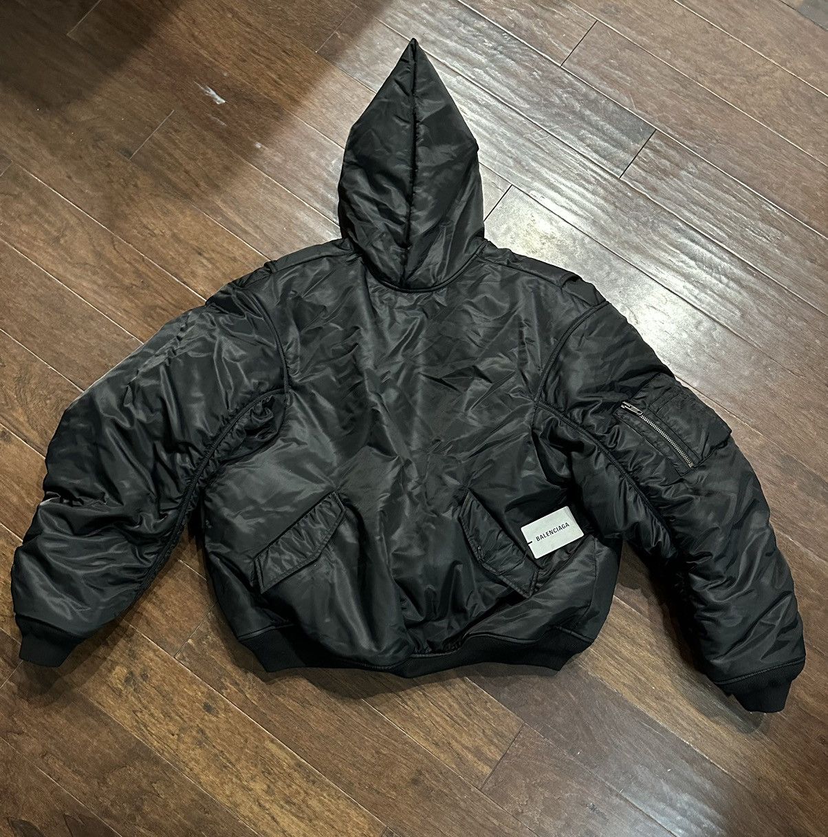 Balenciaga Balenciaga Bomber Hoodie SS22 | Grailed