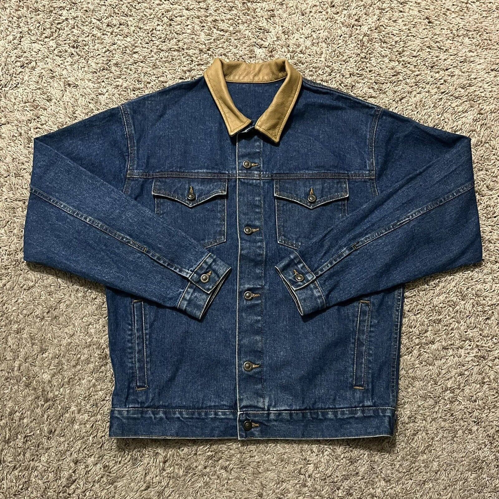 Deadstock × Streetwear NEW $145 Schaefer Sample Legend Denim Trucker ...