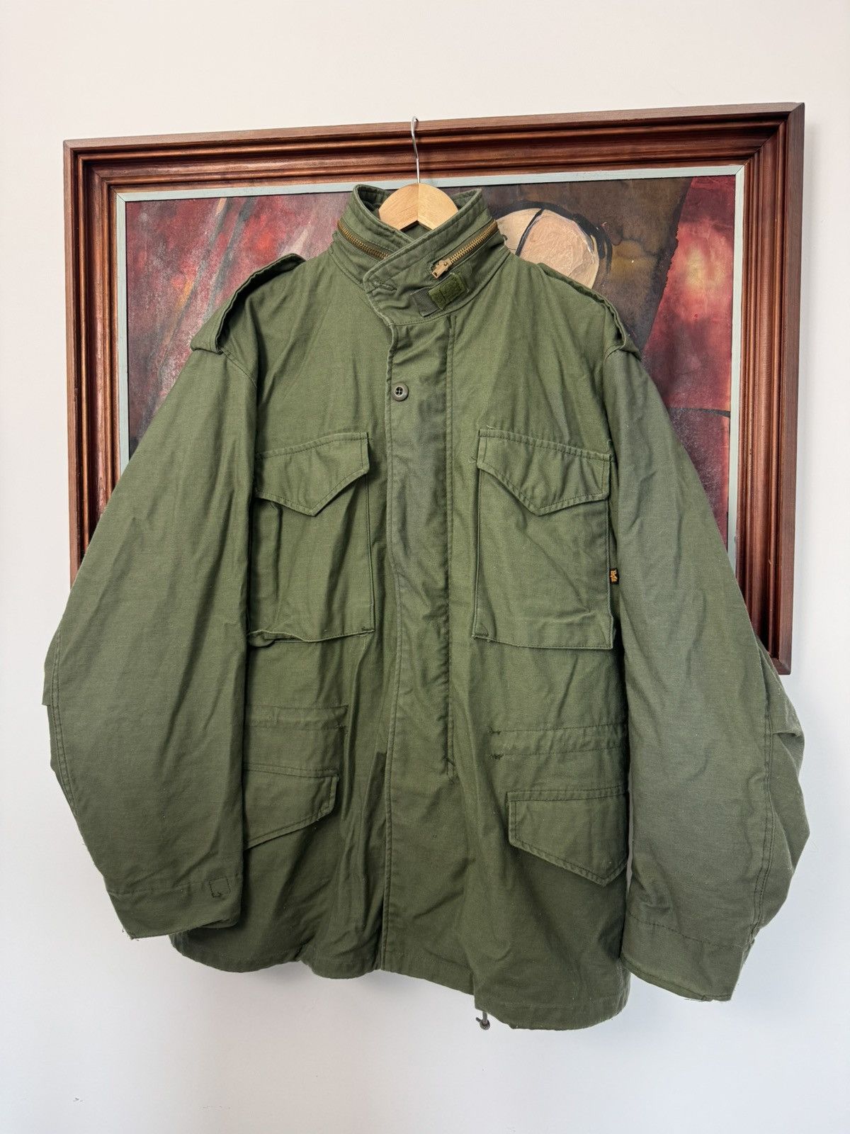 Alpha Industries × Vintage M65 Field Jacket Taxi Driver Travis Bickle ...
