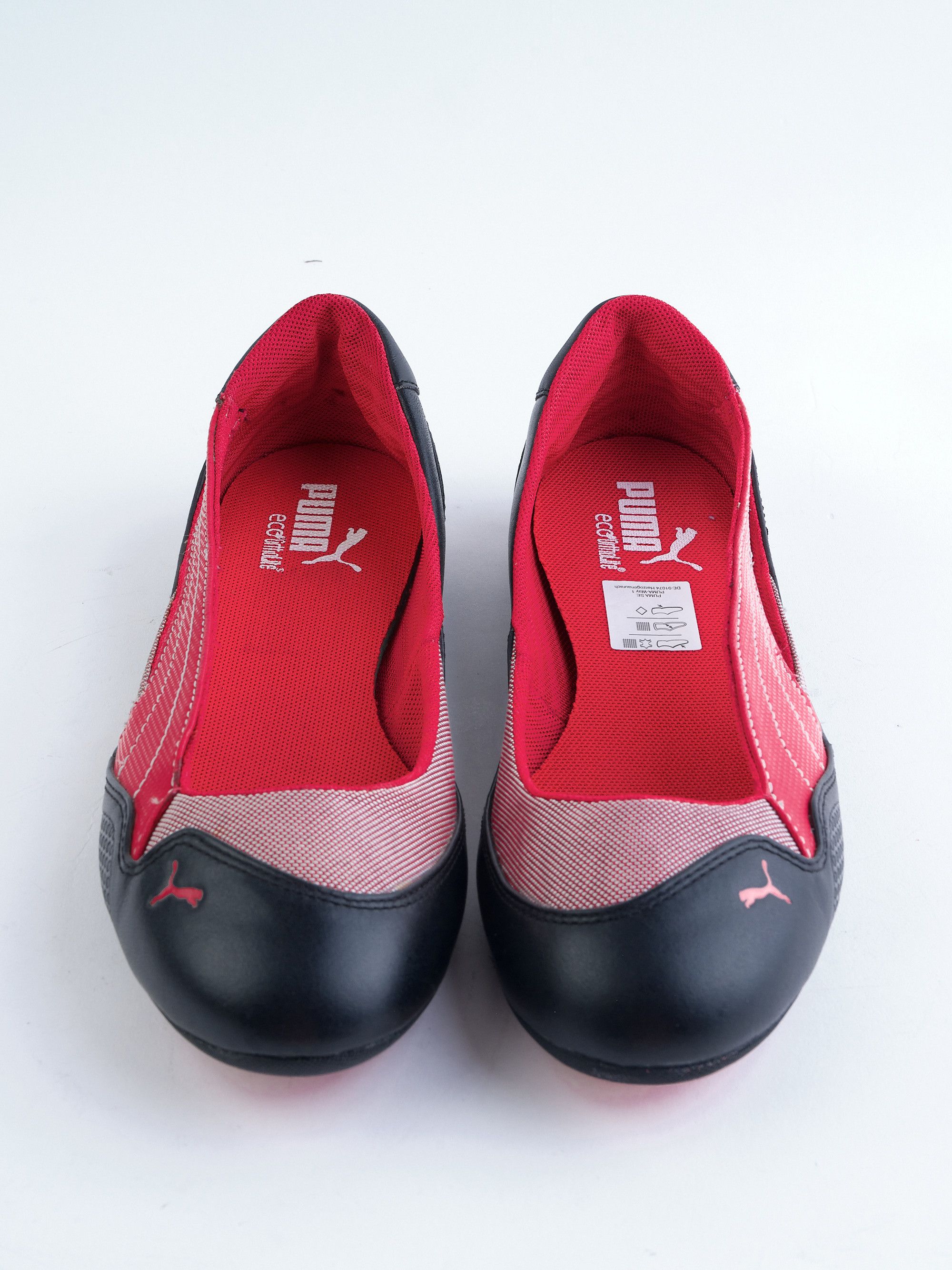 Puma Y2K red ballerinas Puma Vintage archive ballet Puma Ferrari | Grailed