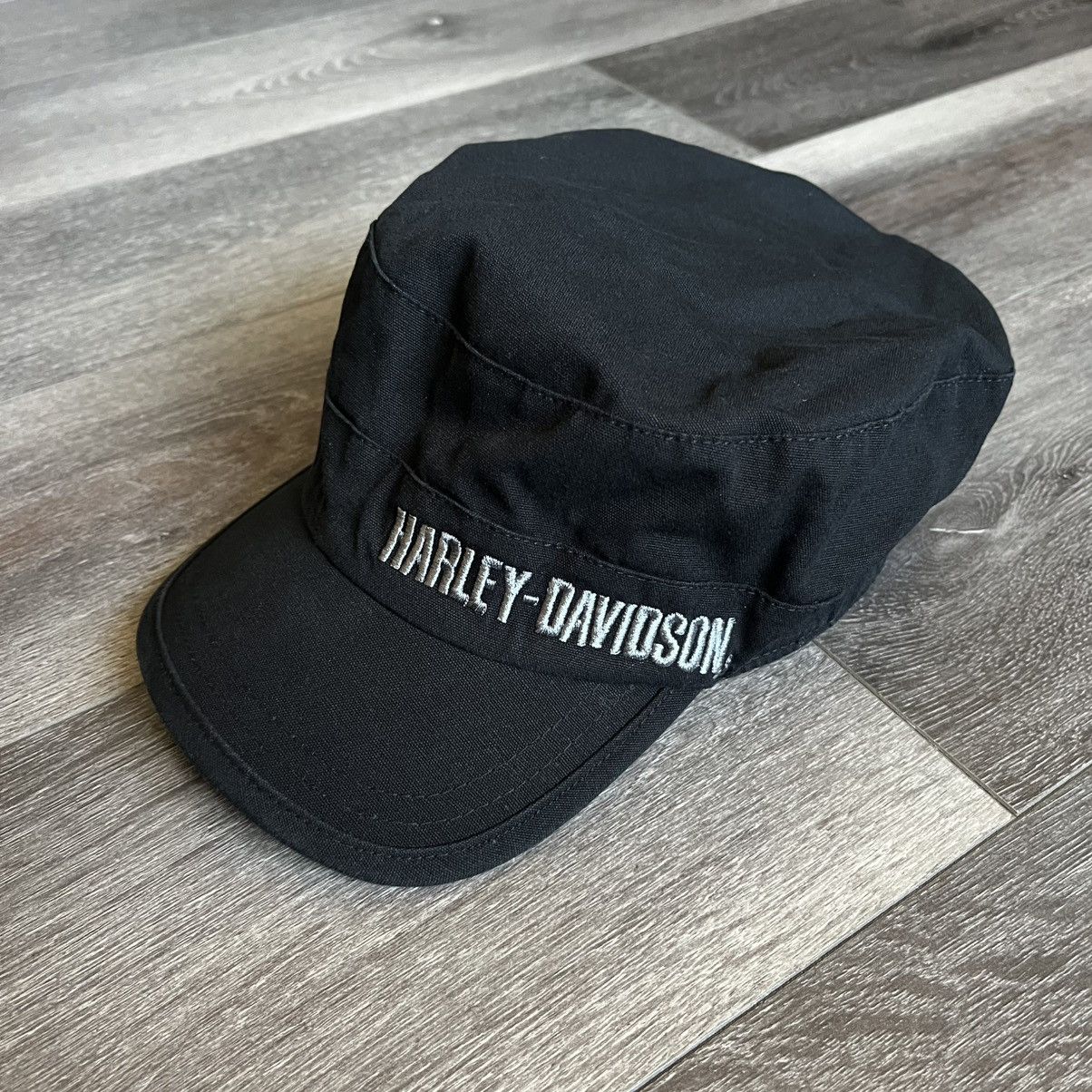 Harley Davidson Vintage 2000s Harley Davidson Cadet Army Logo Hat ...
