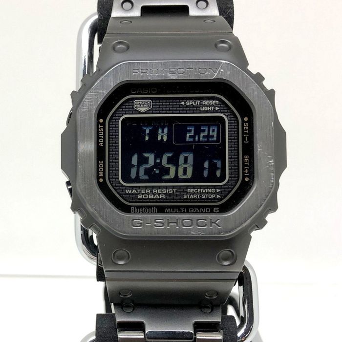 Casio CASIO G-SHOCK Watch GMW-B5000MB-1 Radio Solar Full Metal ...