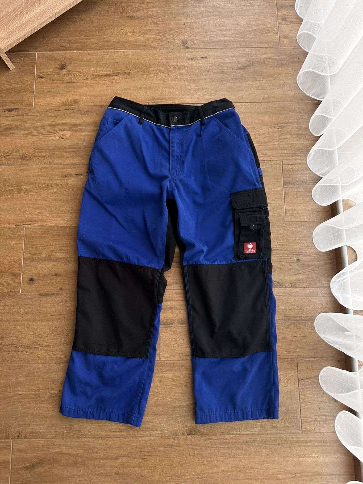 Vintage Vintage Engelbert Strauss Workwear Navy Cargo Pants | Grailed
