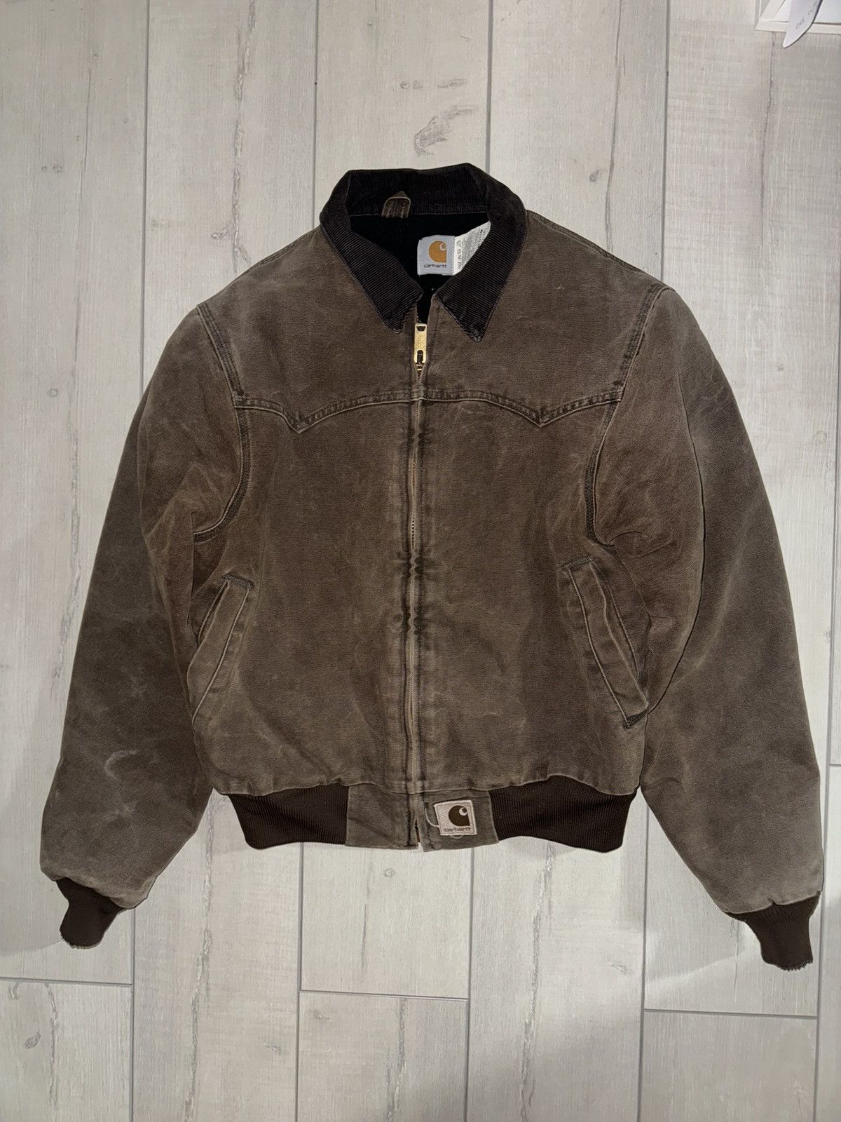 Carhartt × Vintage Vintage Mocha Carhartt Jacket | Grailed