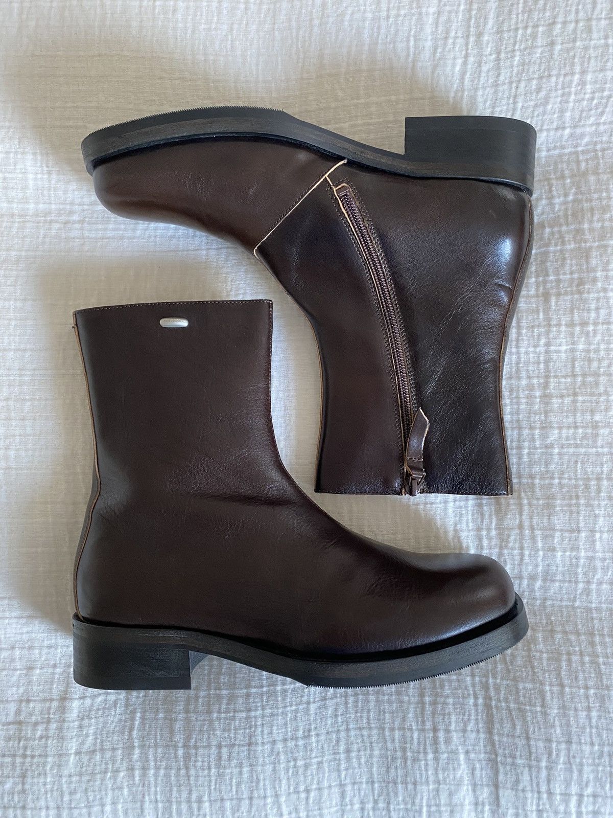 Our Legacy Our Legacy Camion boot deep americano Brown side zip 42 ...