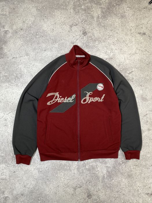 Diesel Vintage Diesel Sport Track Top Jacket Avant Garde Zip Up | Grailed