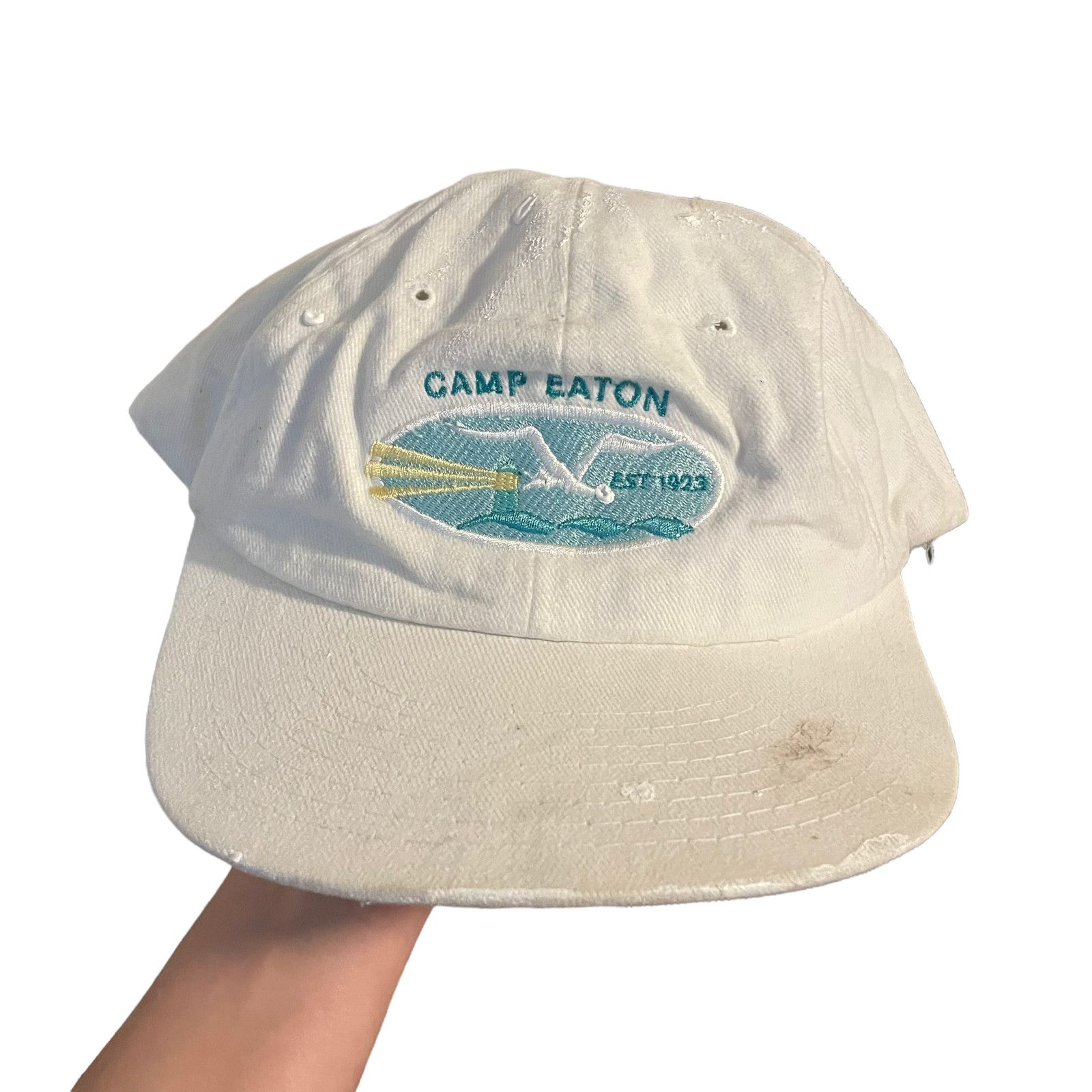 Streetwear × Vintage vintage Camp Eaton snapback hat | Grailed