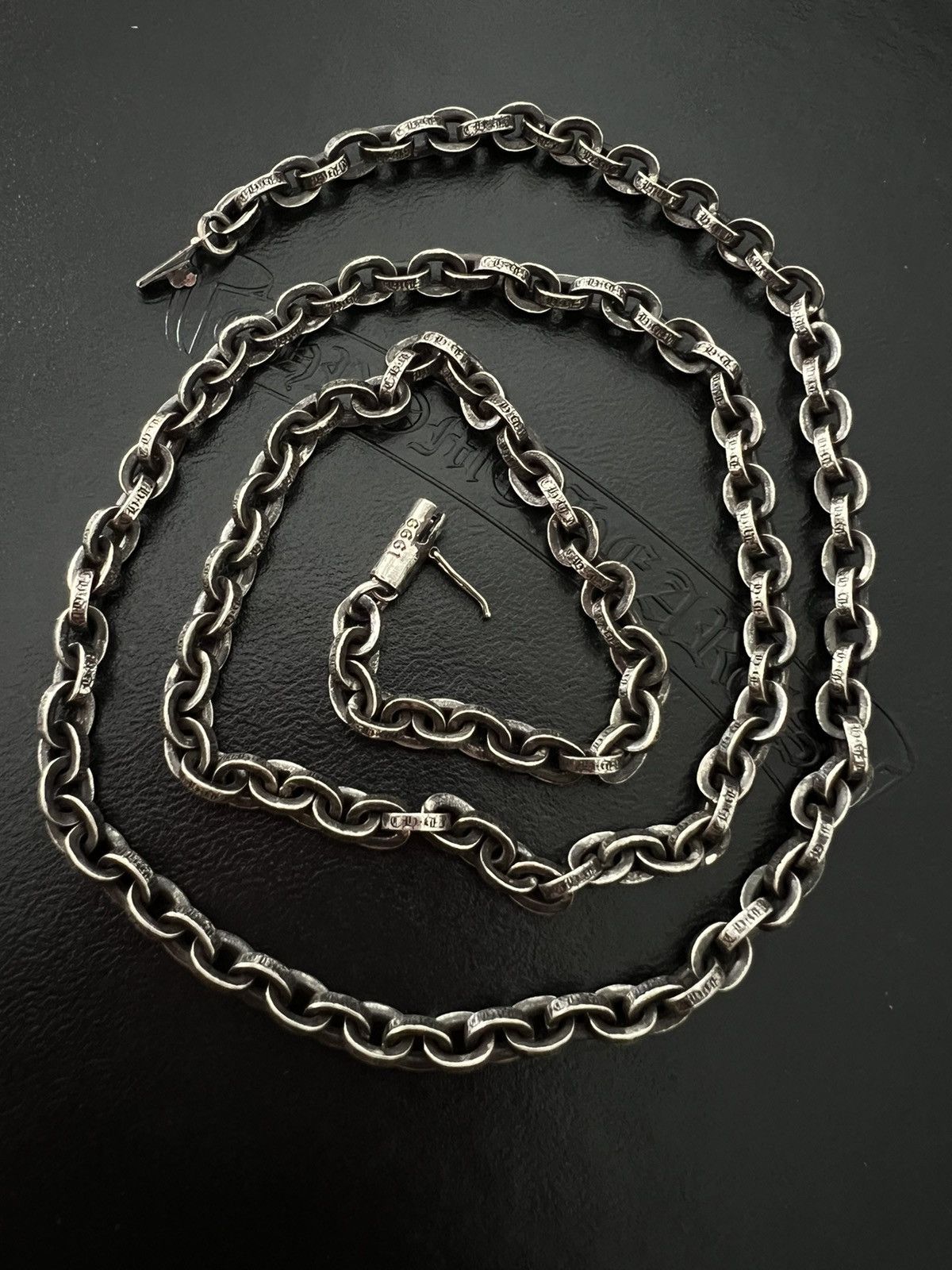 Chrome Hearts Chrome Hearts Paperchain Necklace 24inch/ 62cm | Grailed