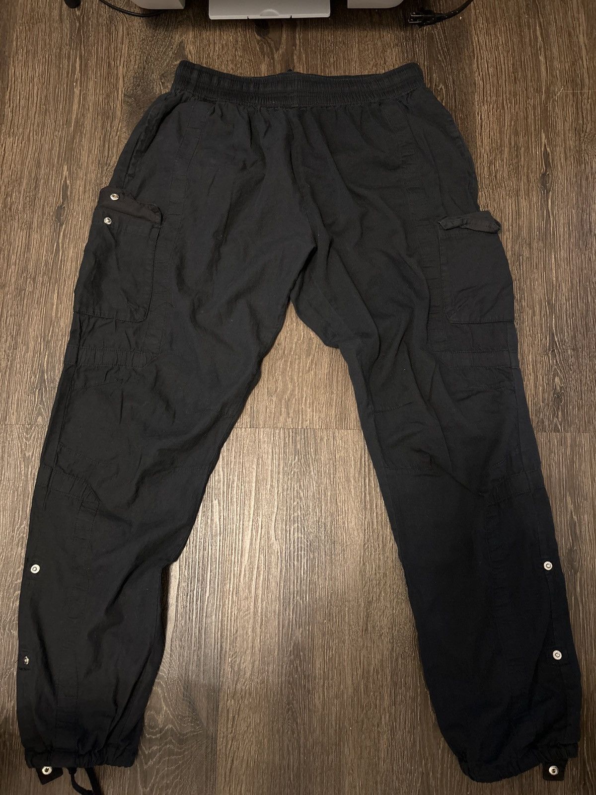 Mnml Vintage Mnml Black Relaxed Cargo Pants Grailed