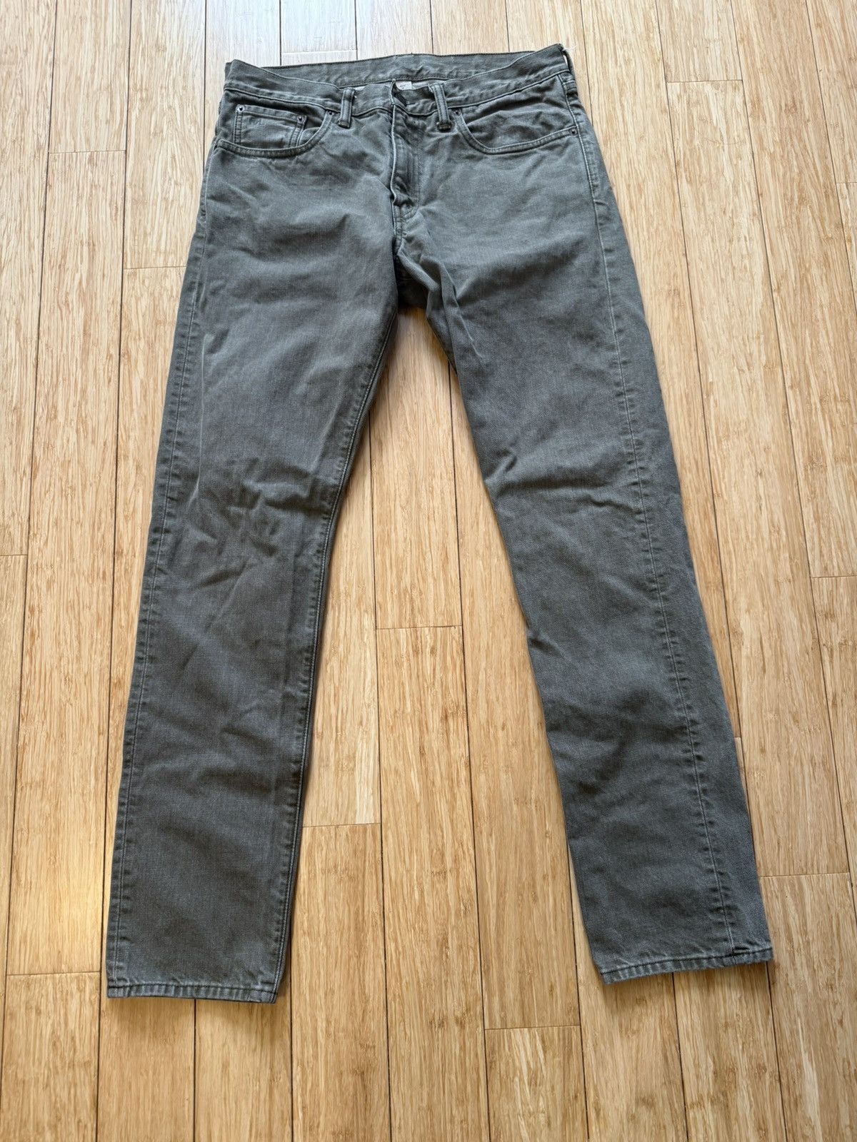 RRL Ralph Lauren Ralph Lauren Double RL Slim Fit Jean Olive | Grailed