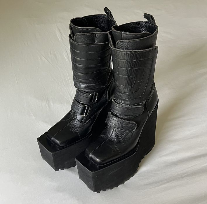 Japanese Brand Koji Kuga 90s Platform Boots | Grailed