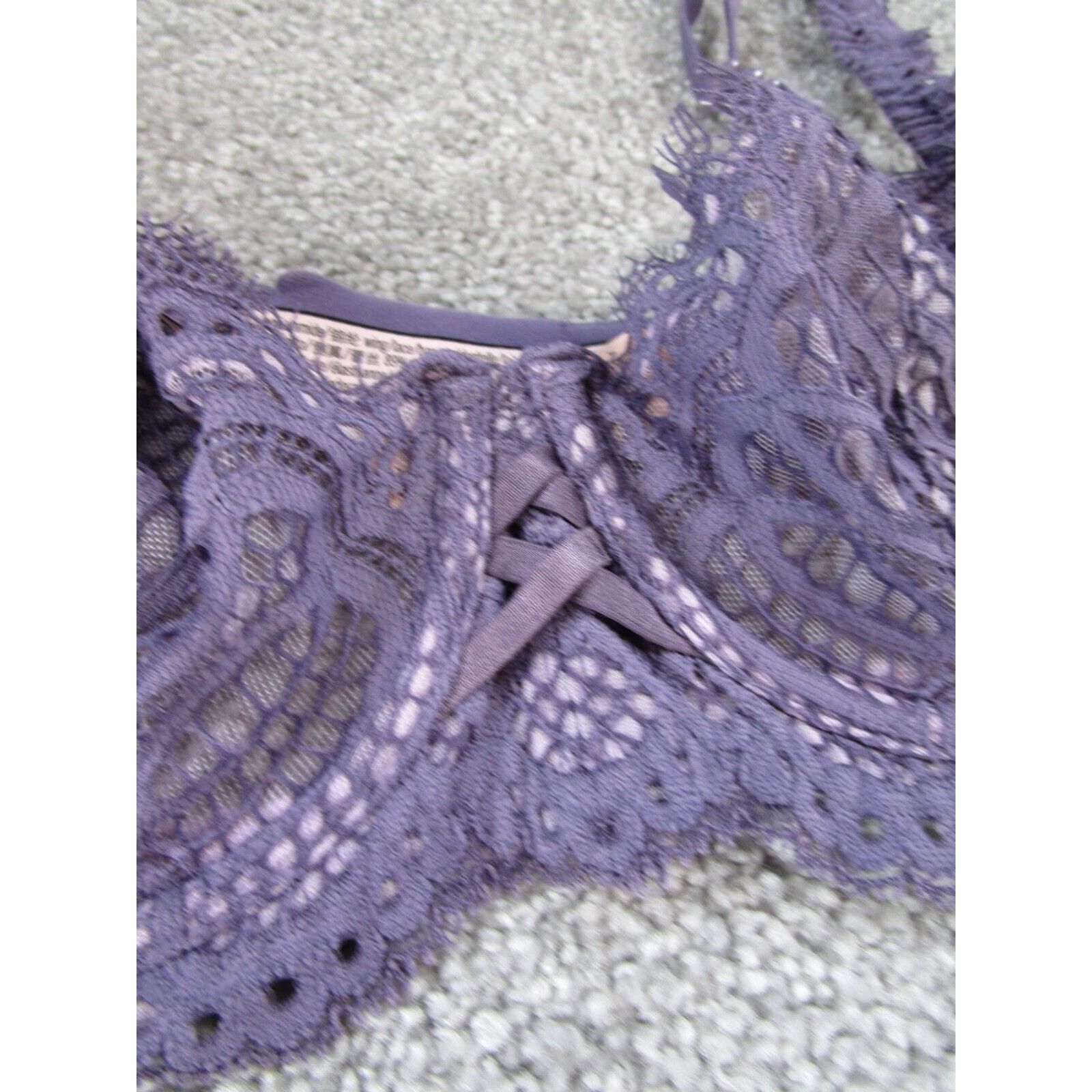 Victoria's Secret Victorias Secret Bra 32C Purple Dream Angels Pushup ...