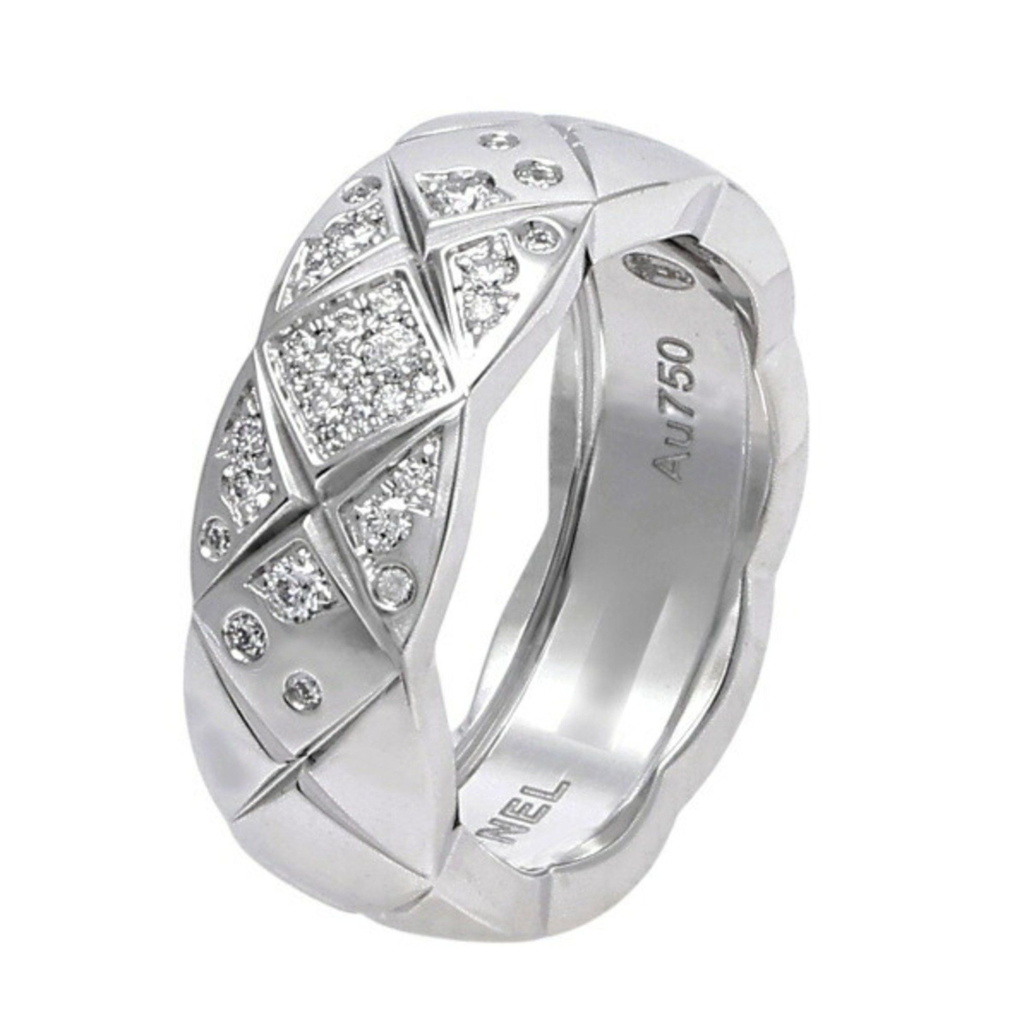 Chanel Chanel Coco Crush Medium K18WG White Gold Ring | Grailed