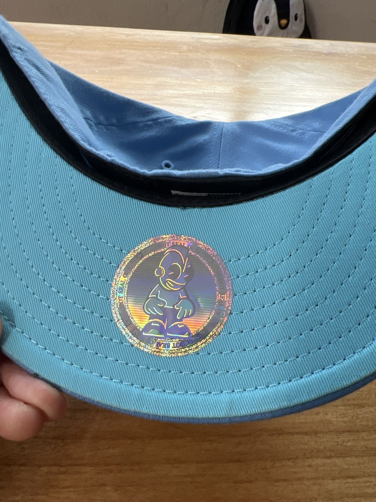 Kid Robot × New Era Kid Robot New Era sz 7 3/8 Zoomies Shadow Fitted ...