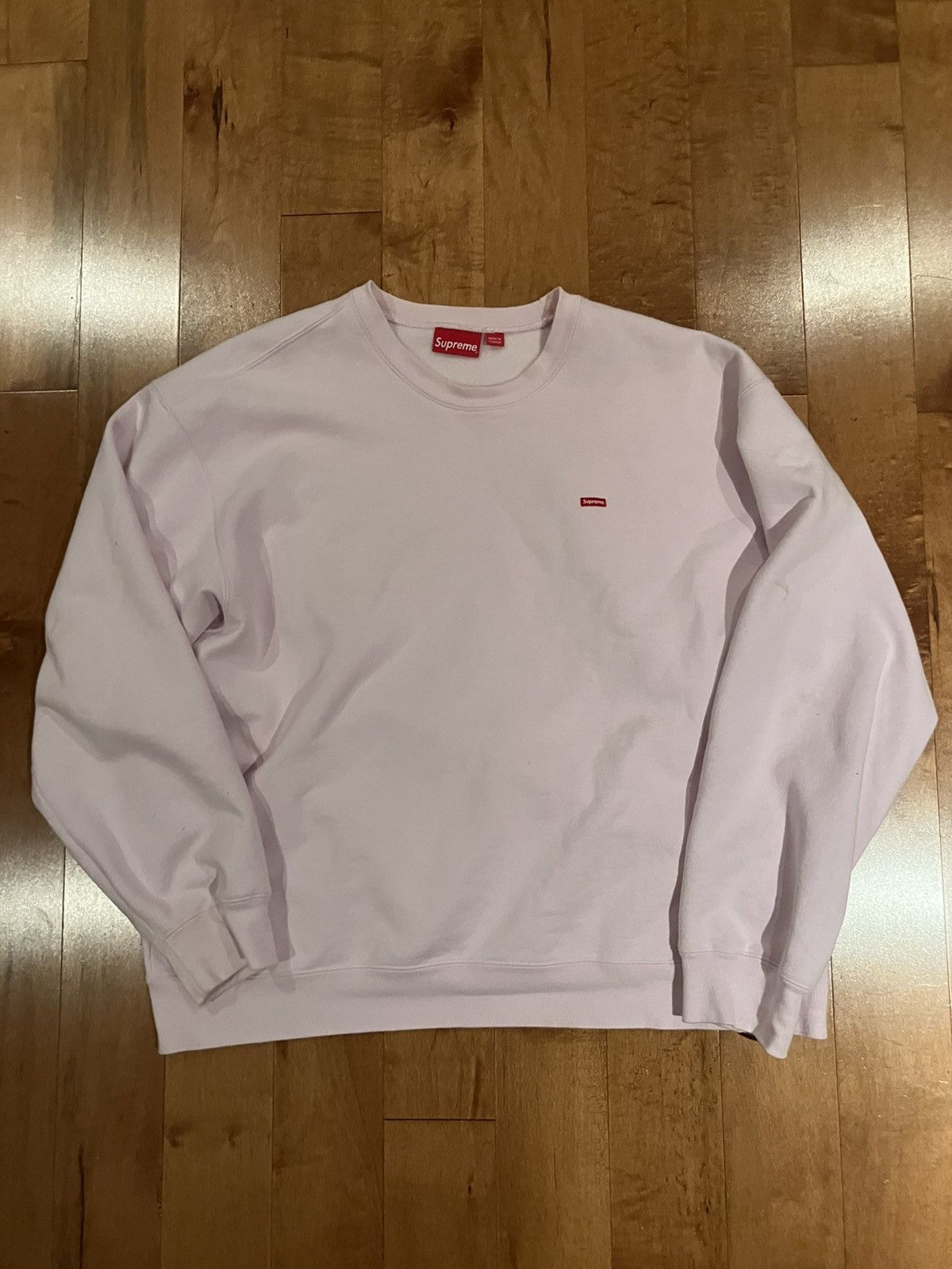 Supreme SMALL BOX LOGO CREWNECK | Grailed