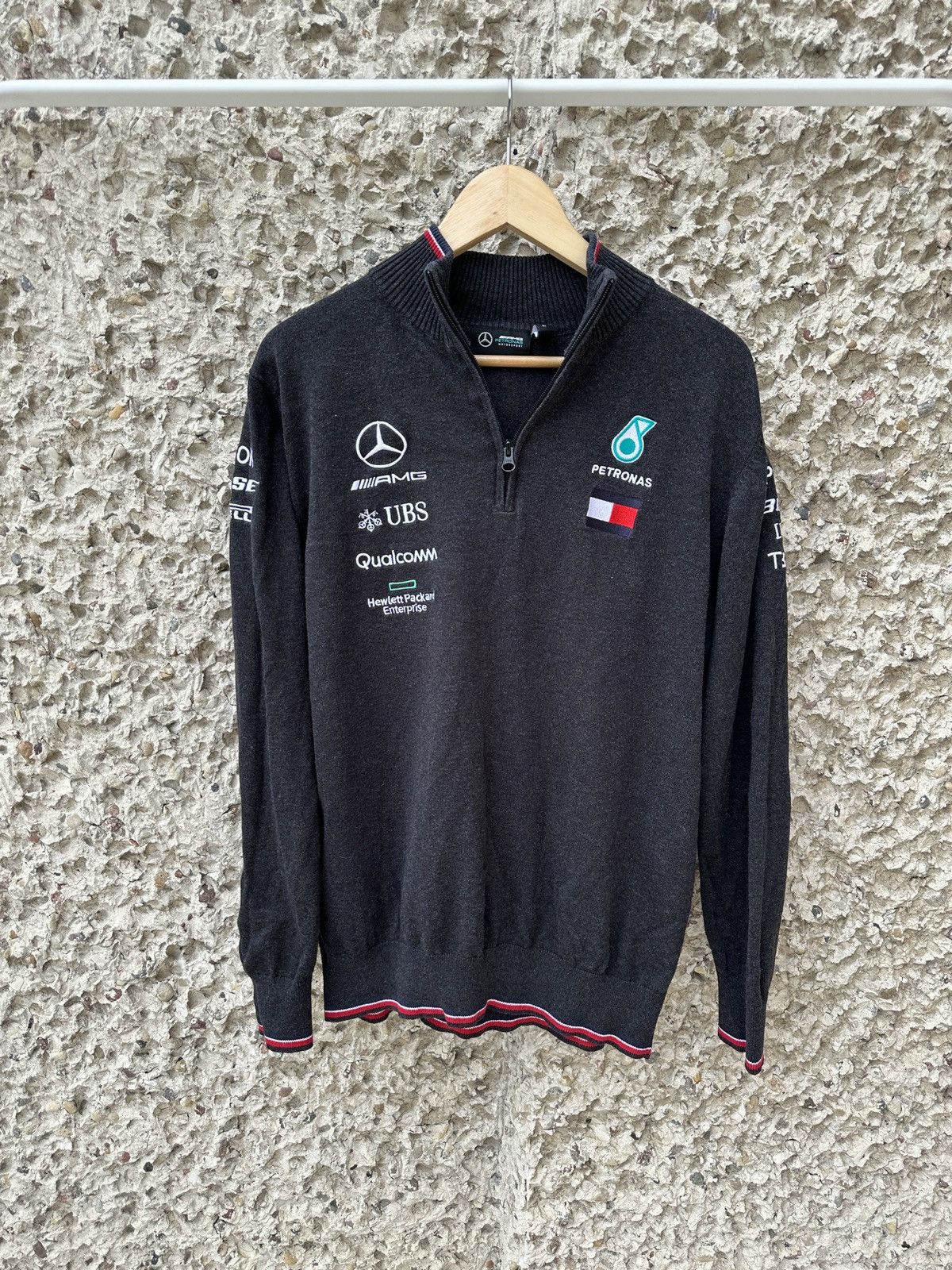 Mercedes-Benz × Racing × Streetwear Mercedes amg petronas half zip ...
