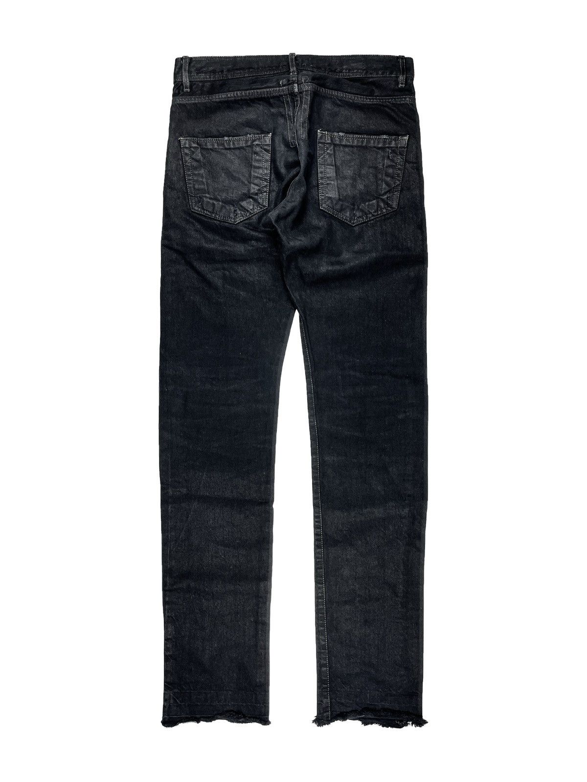 Rick Owens × Rick Owens Drkshdw Rick Owens Archive Waxed Distressed ...