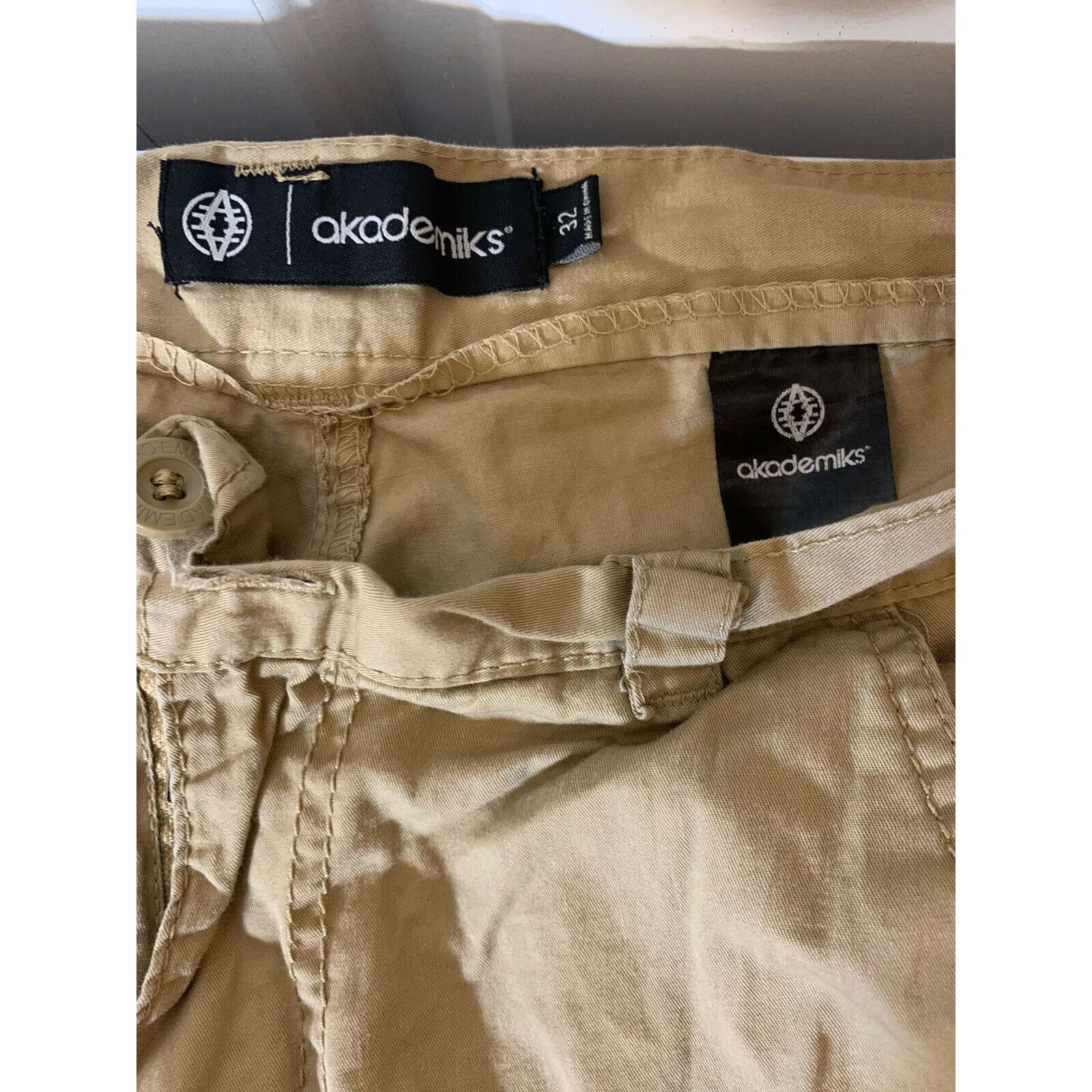 Akademiks Akademiks Cargo Shorts Men’s Sz 32 Khaki | Grailed