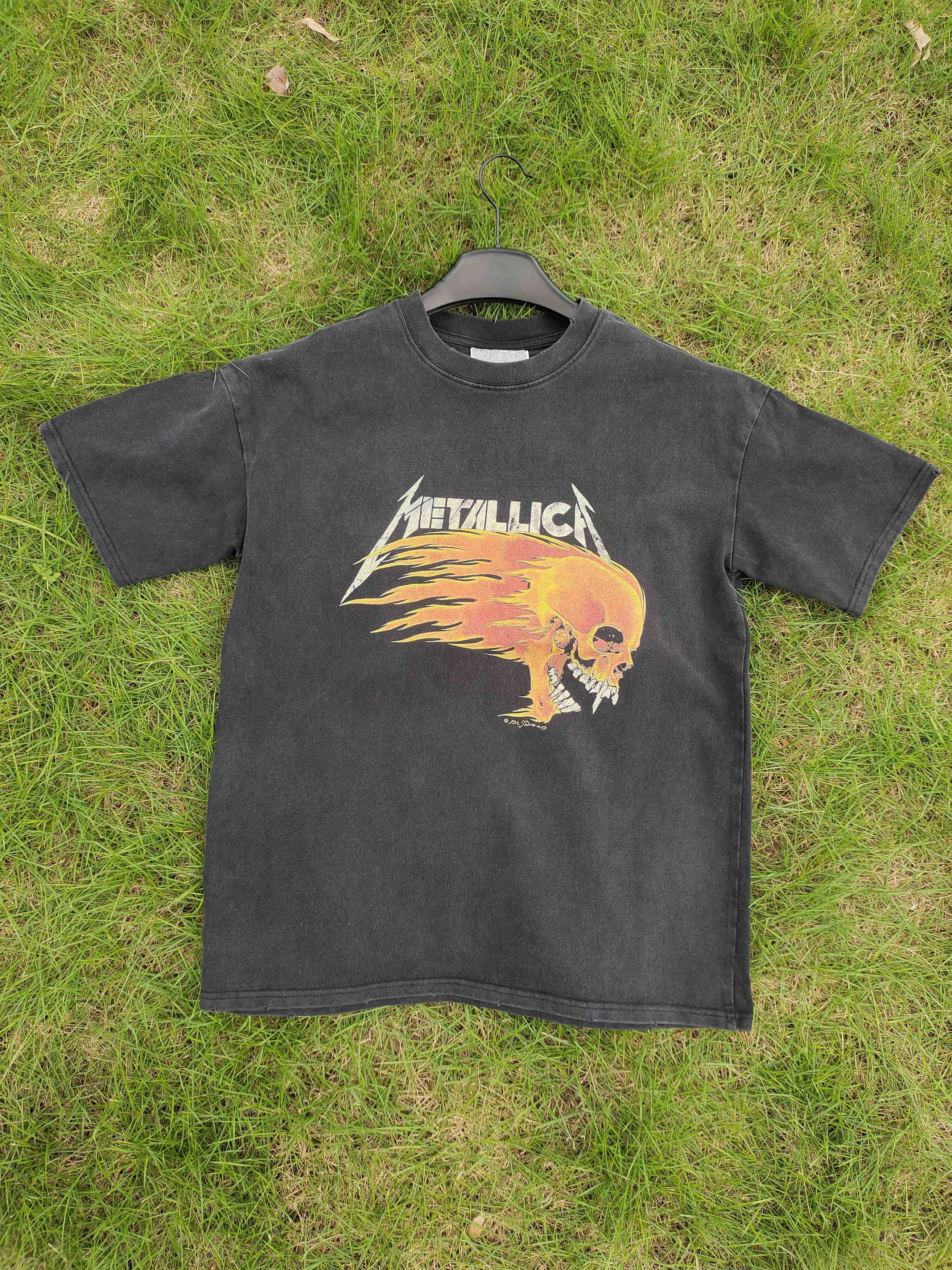 Metallica Reprint Rock Band Metallica T-Shirts | Grailed