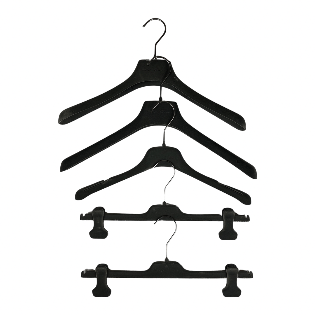 Rick Owens × Streetwear Rick Owens Logo Velour Hangers | Grailed