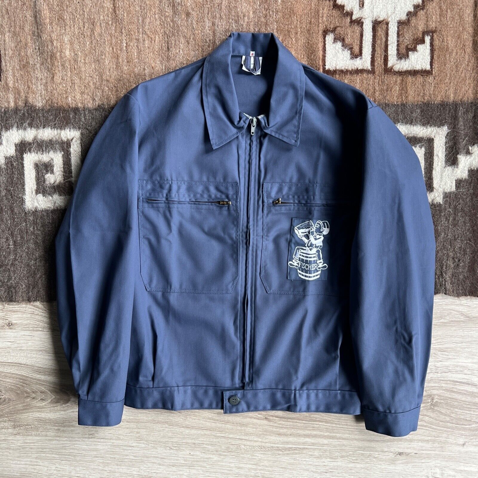 Le Laboureur Vintage Fisher French Workwear Chore Utility Jacket 8825AC ...