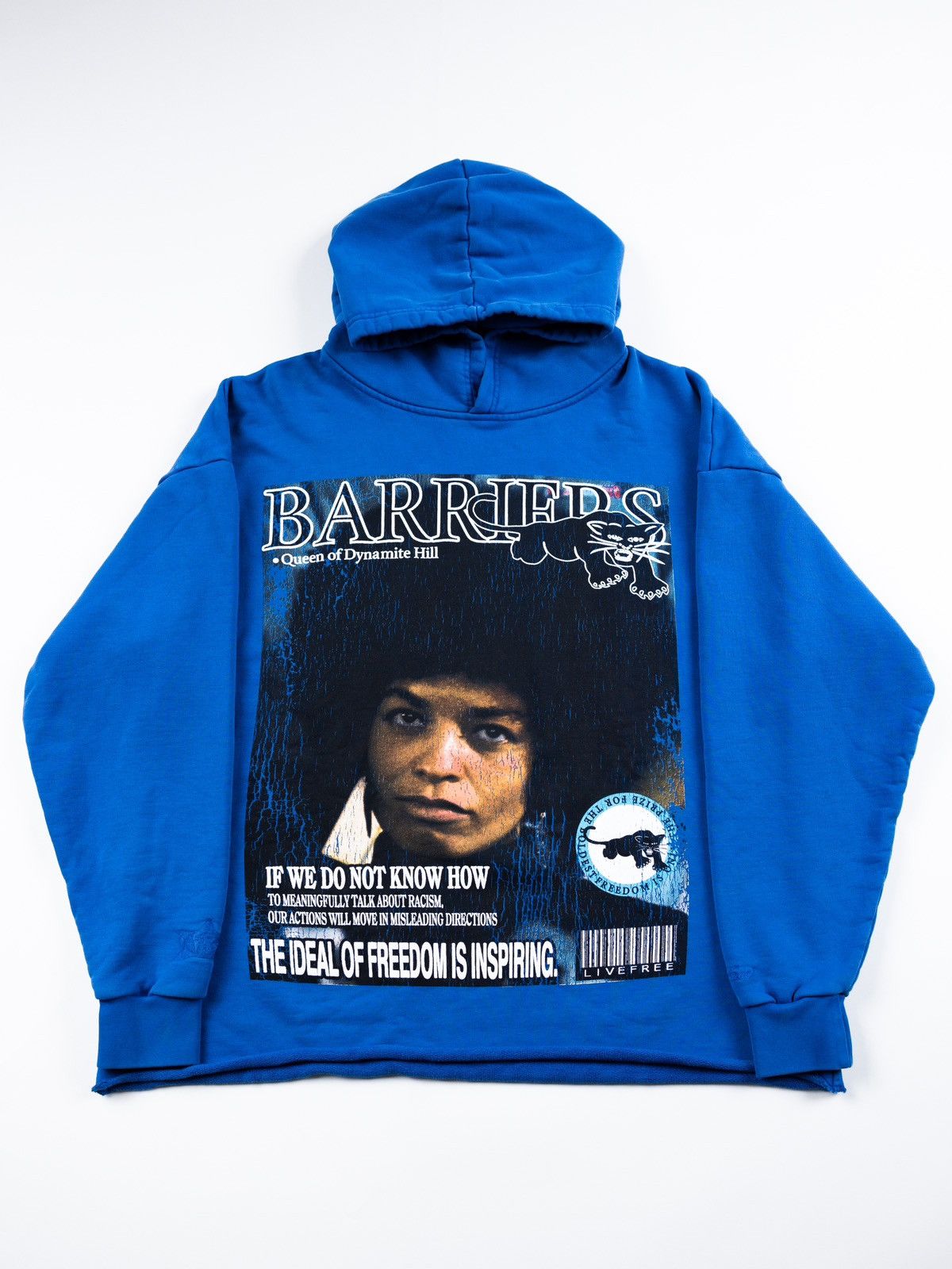 Barriers Barriers Angela Davis Queen Of Dynamite Hill Hoodie | Grailed