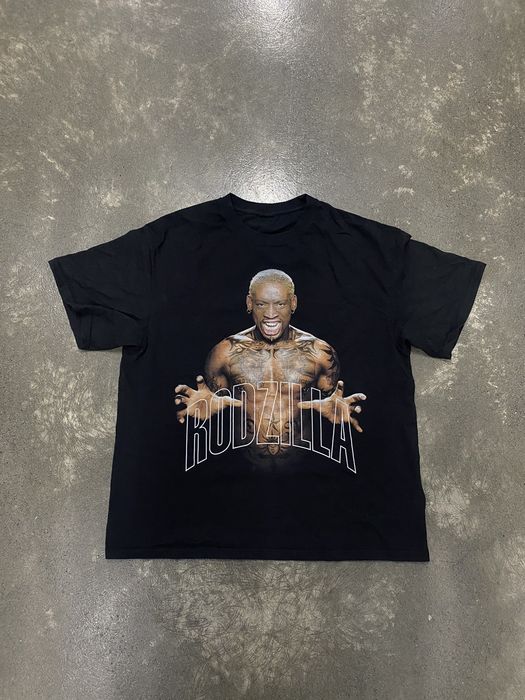 Vintage Dennis Rodman “Rodzilla” Graphic Tshirt | Grailed